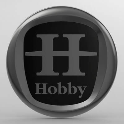Hobby Logo - 3D Model by 3d_logoman