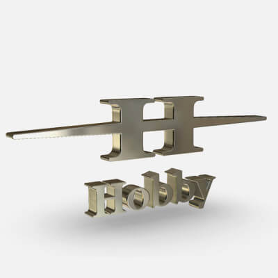 Hobby Logo - 3D Model by 3d_logoman