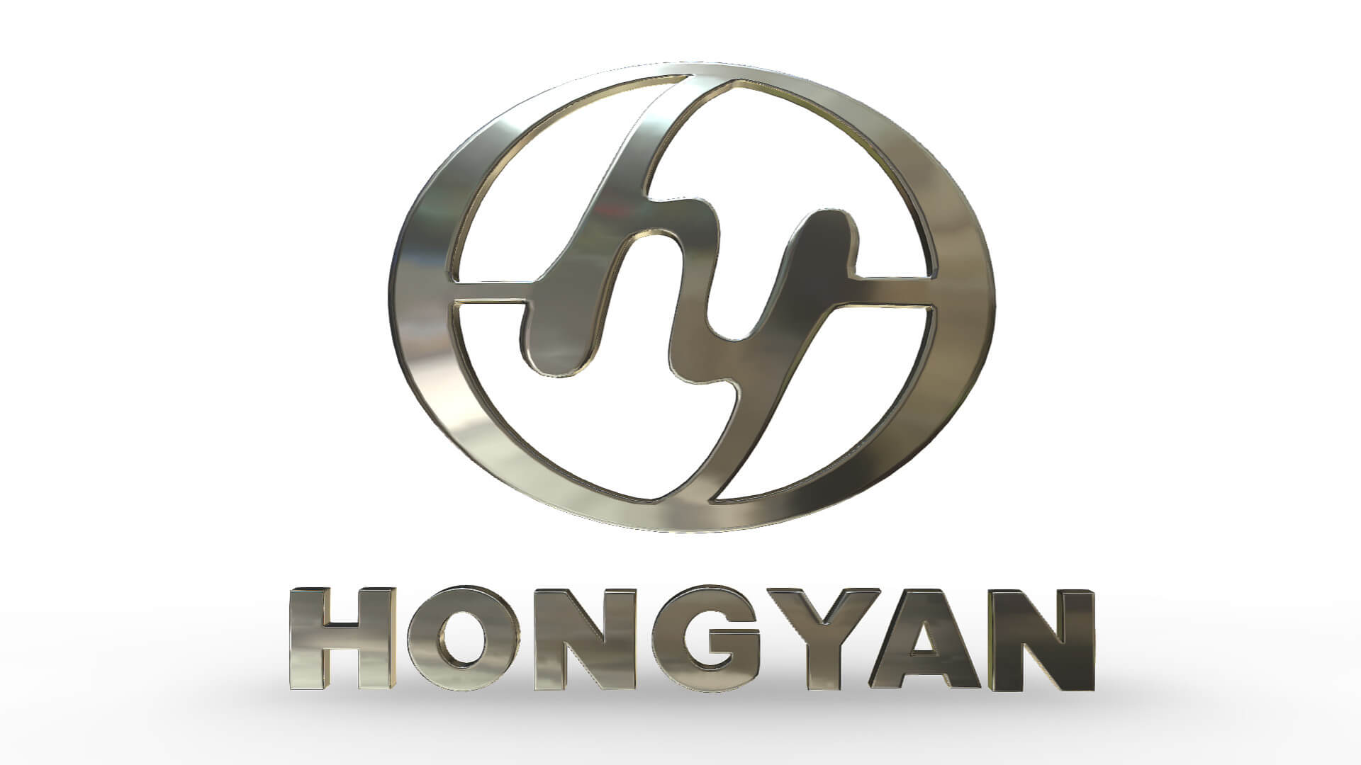 Hongyan Logo - 3D Model by 3d_logoman