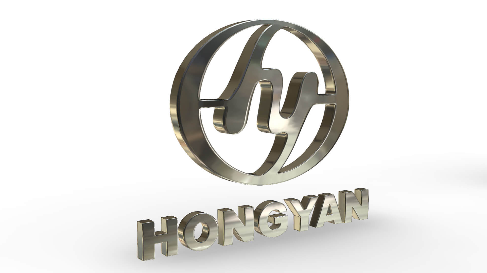 Hongyan Logo - 3D Model by 3d_logoman