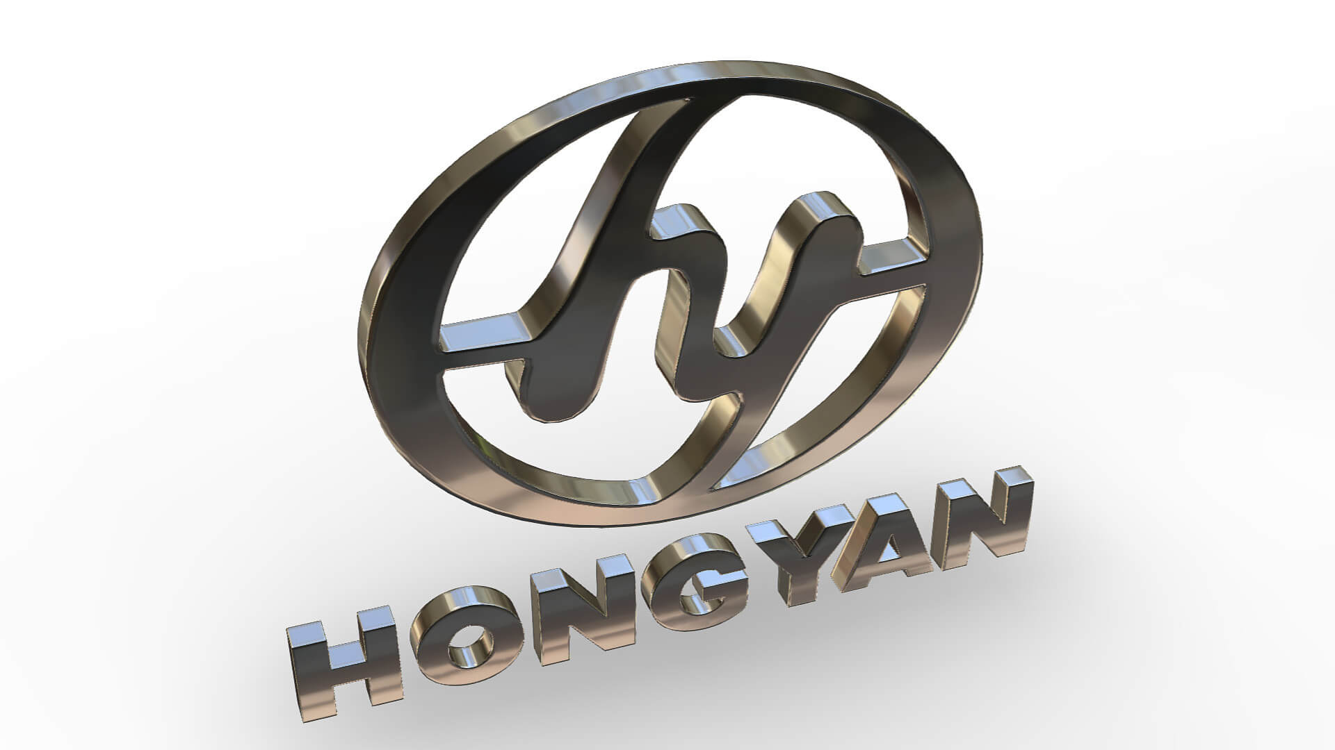 Hongyan Logo - 3D Model by 3d_logoman