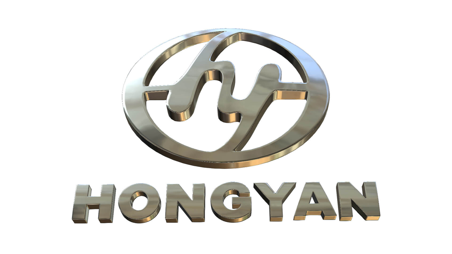 Hongyan Logo - 3D Model by 3d_logoman