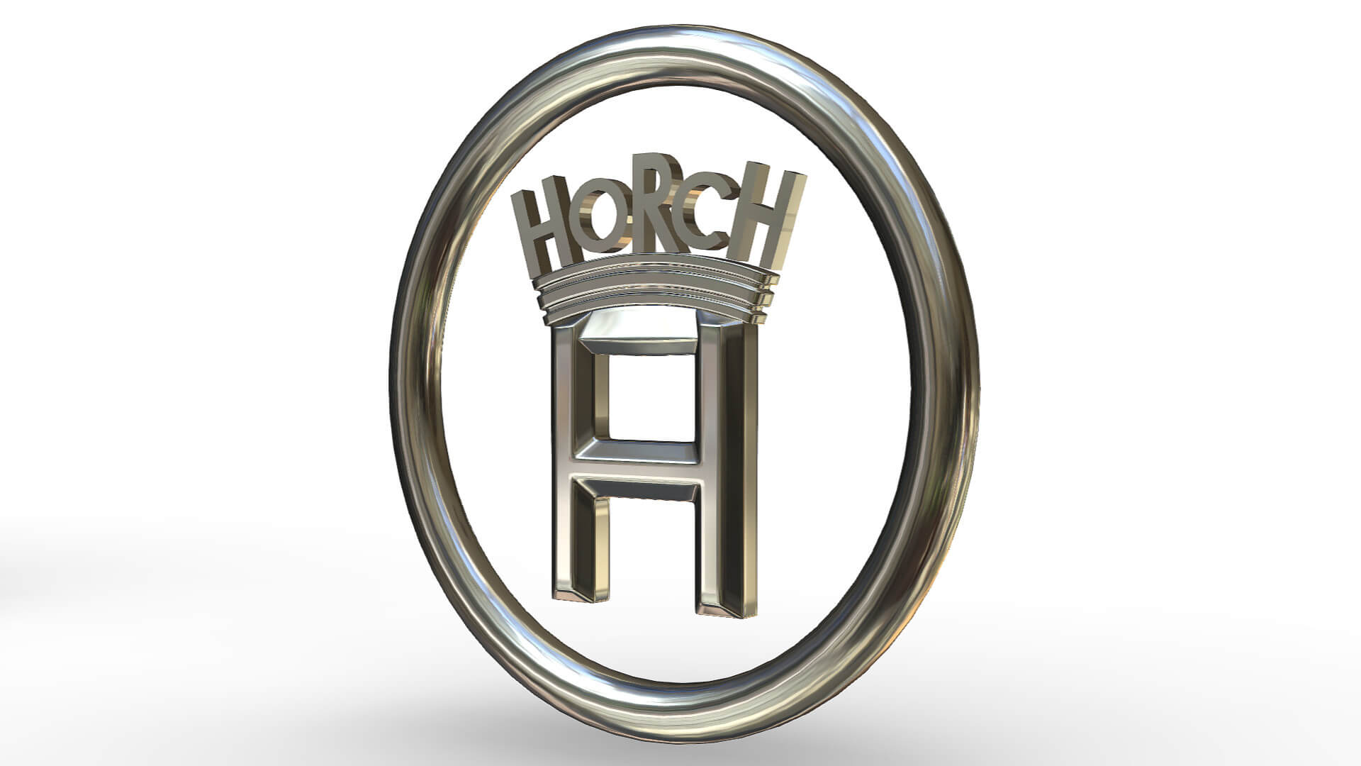 Horch Logo - 3D Model by 3d_logoman
