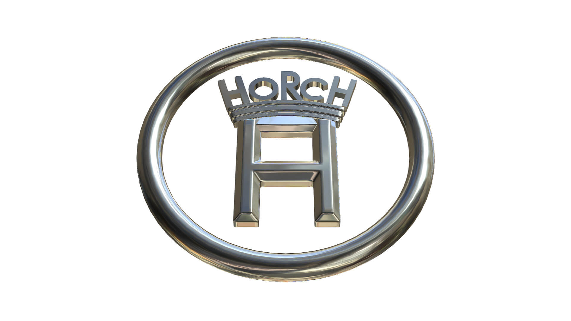 Horch Logo - 3D Model by 3d_logoman