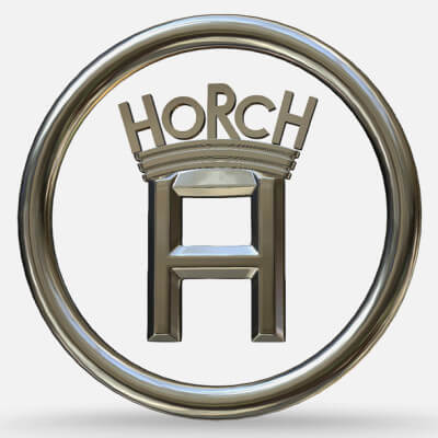 Horch Logo - 3D Model by 3d_logoman