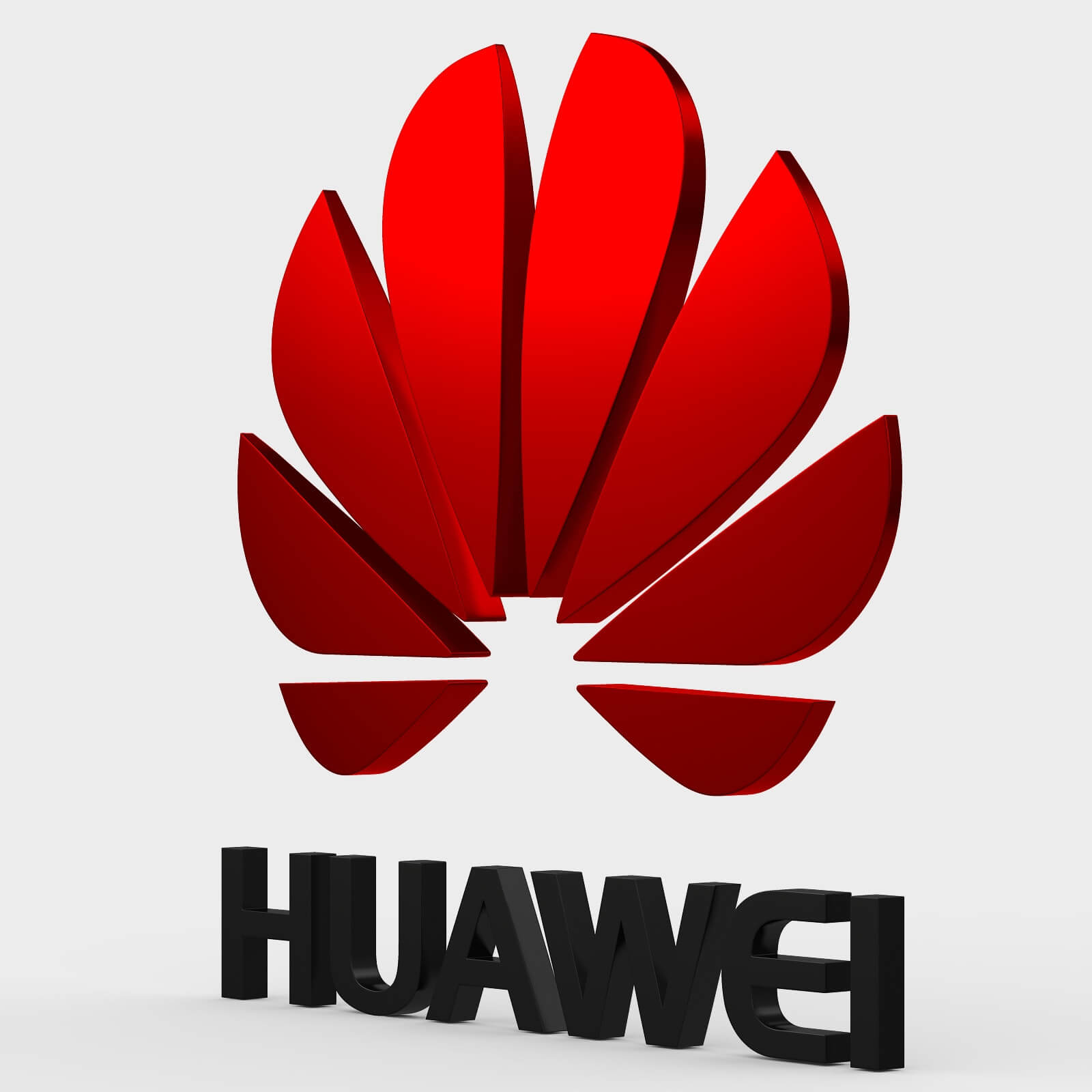 Huawei Logo - 3D Model by 3d_logoman