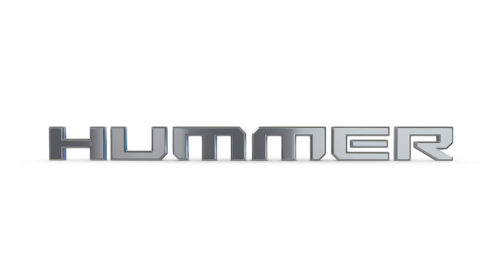 Hummer New Logo - 3D Model by 3d_logoman