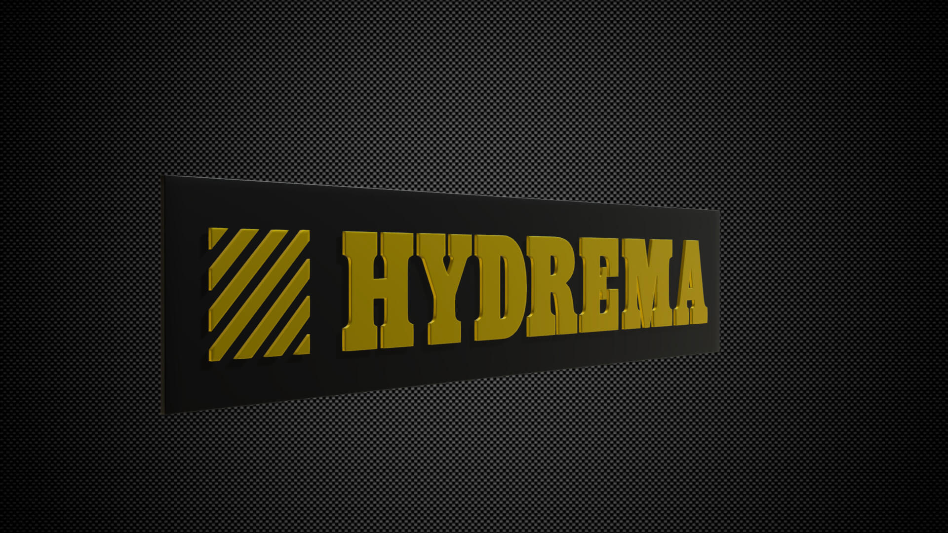 Hydrema Logo - 3D Model by 3d_logoman
