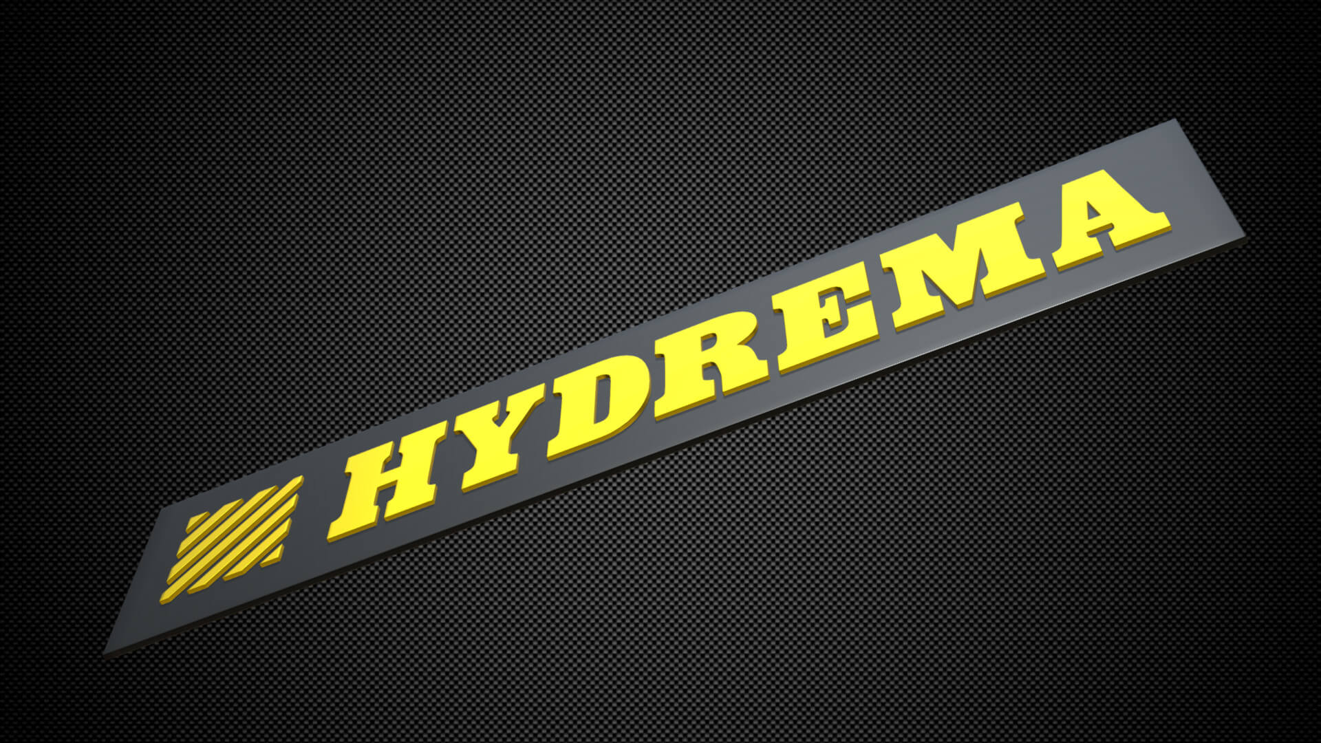 Hydrema Logo - 3D Model by 3d_logoman