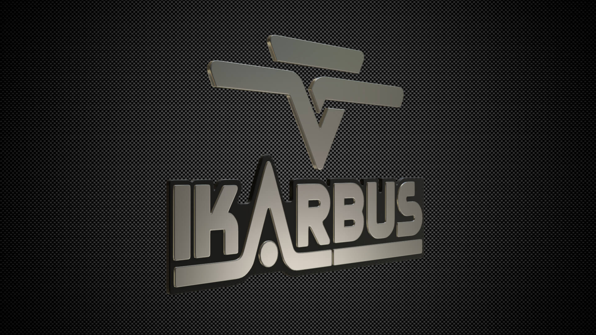 Ikarbus Logo - 3D Model by 3d_logoman