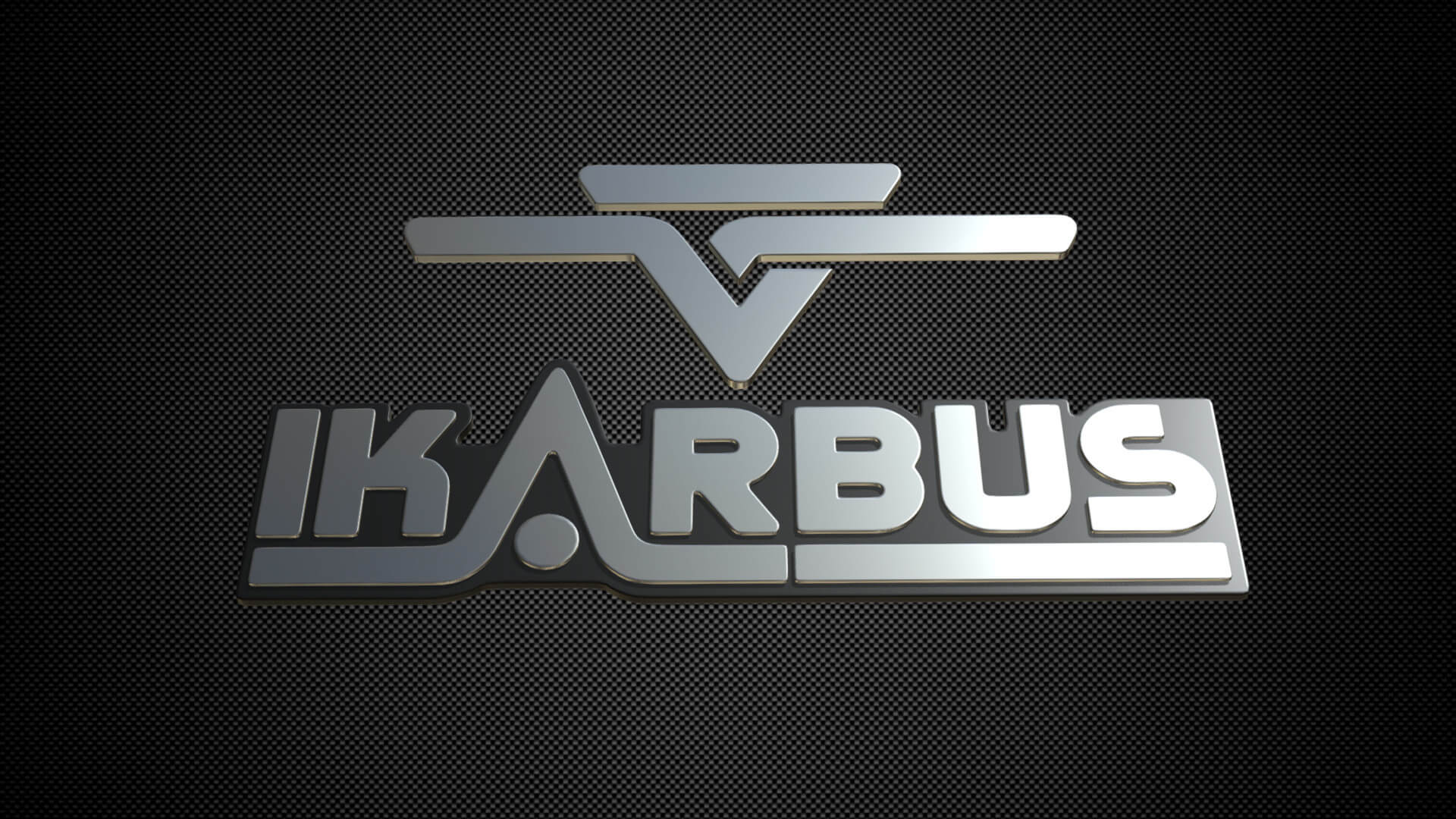 Ikarbus Logo - 3D Model by 3d_logoman