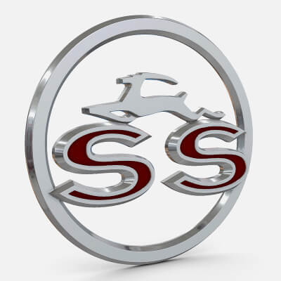 Impala Logo Model by 3d_logoman