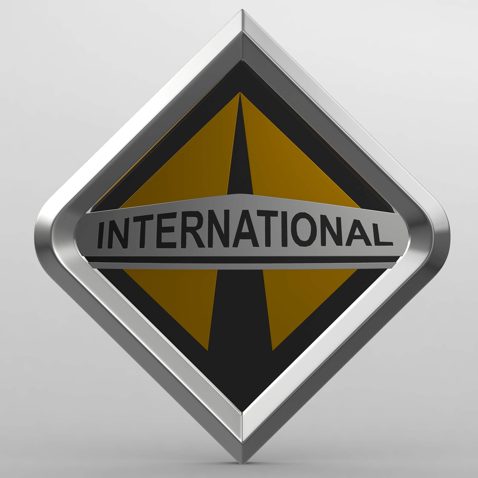International Logo - 3D Model by 3d_logoman