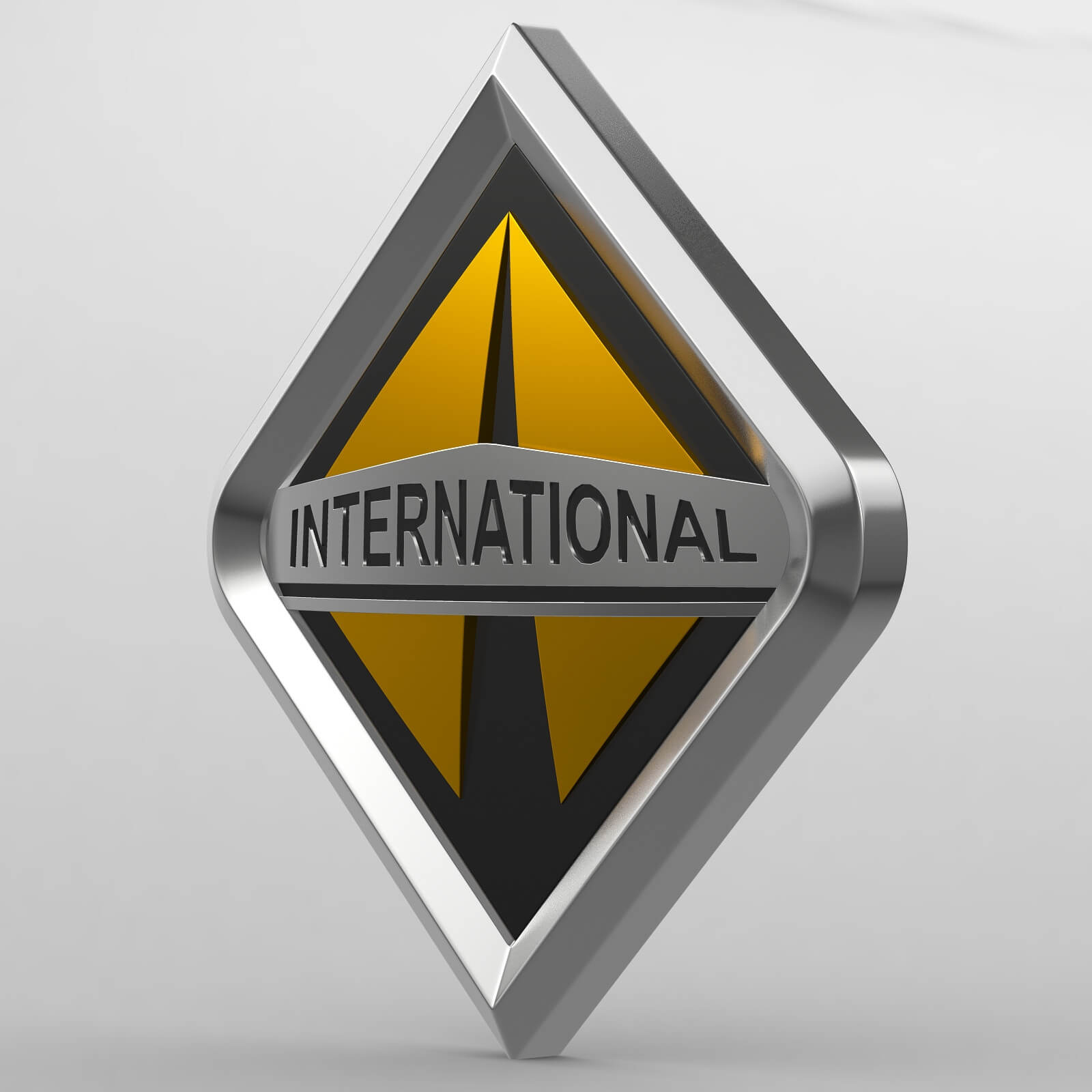 International Logo - 3D Model by 3d_logoman