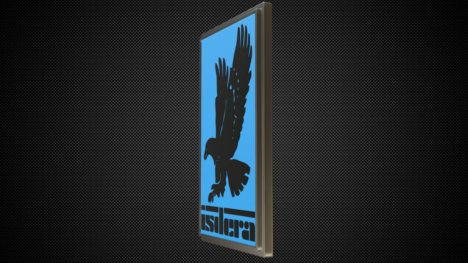 Isdera Logo - 3D Model by 3d_logoman