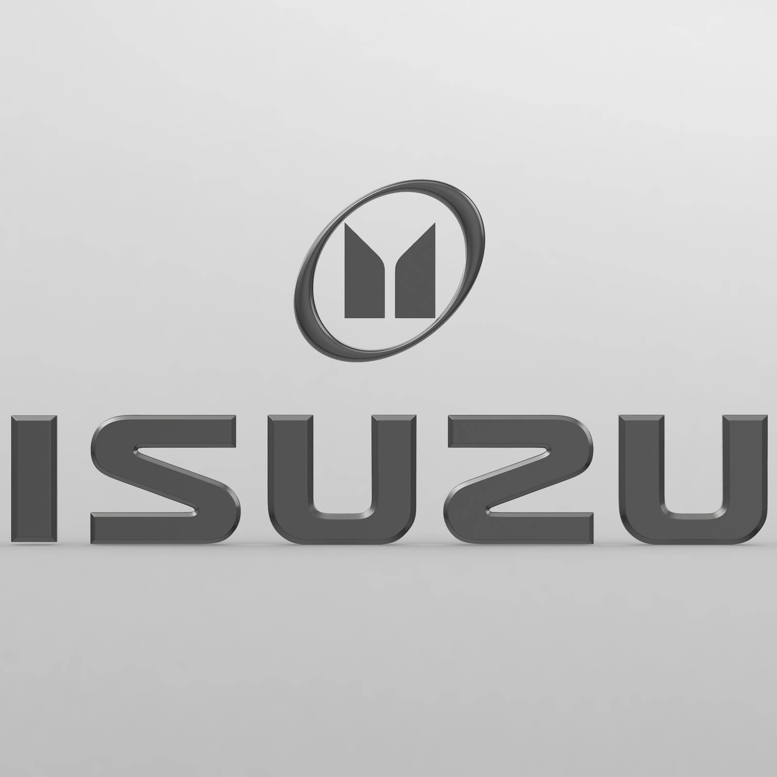 Isuzu Logo - 3D Model by 3d_logoman