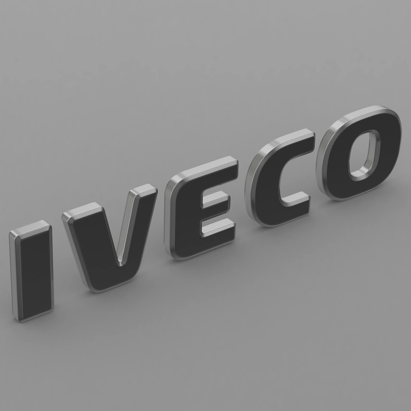 Iveco Logo - 3D Model by 3d_logoman