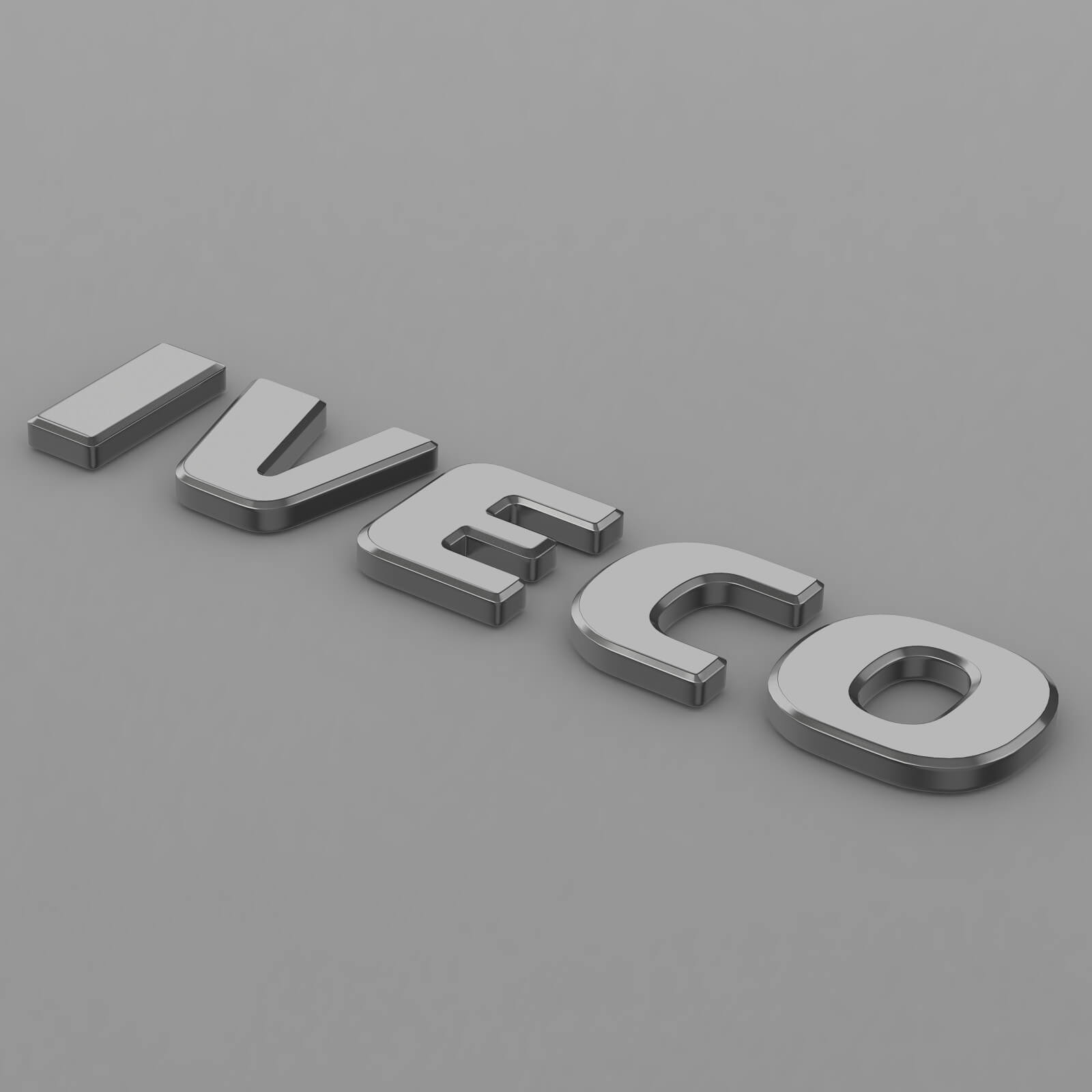 Iveco Logo - 3D Model by 3d_logoman