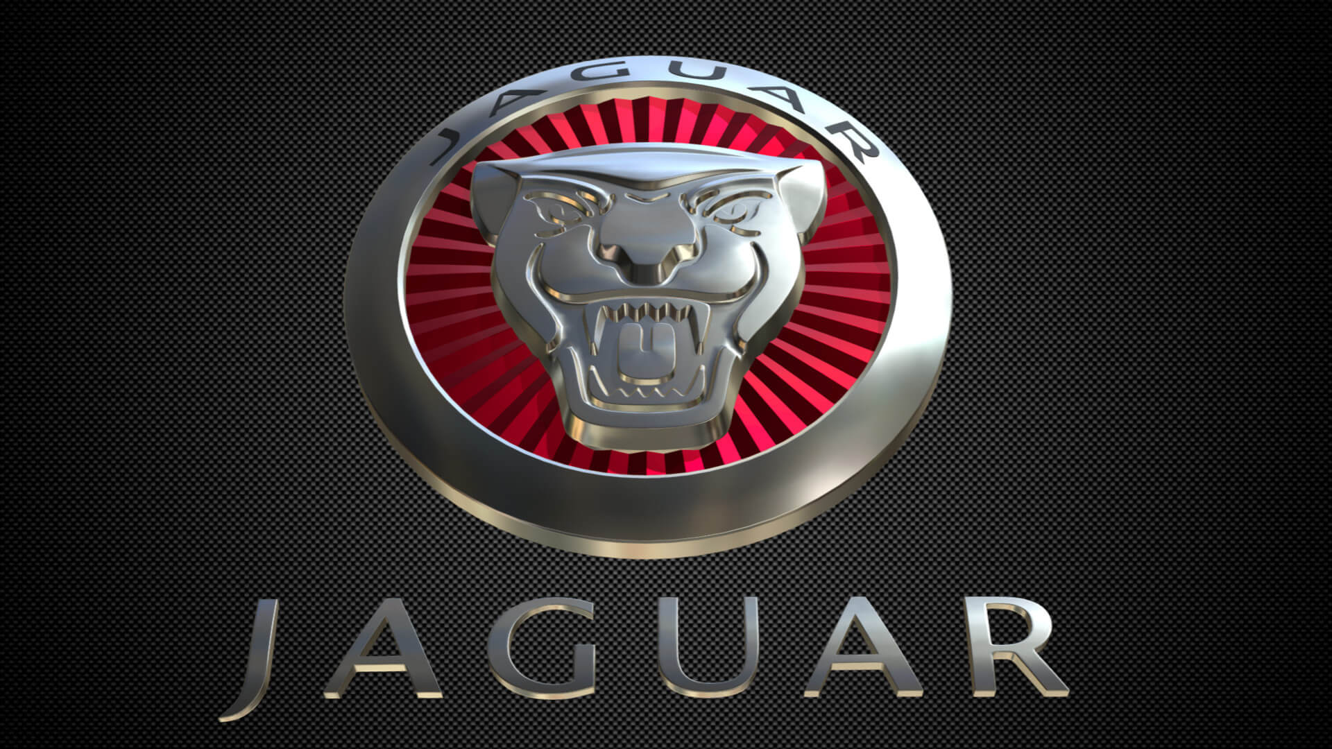 Jaguar Logo - 3D Model by 3d_logoman