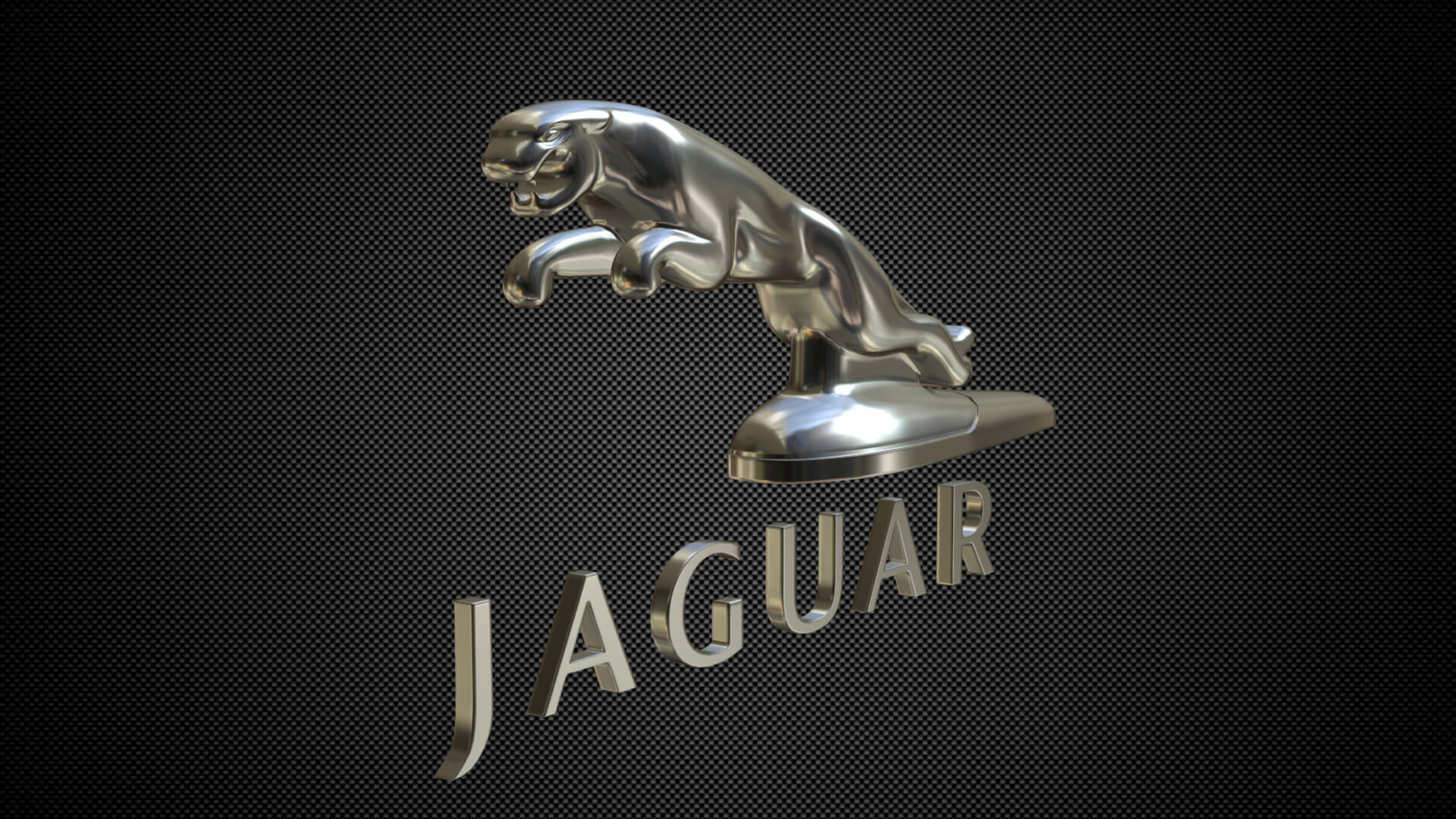 Jaguar Logo - 3D Model by 3d_logoman