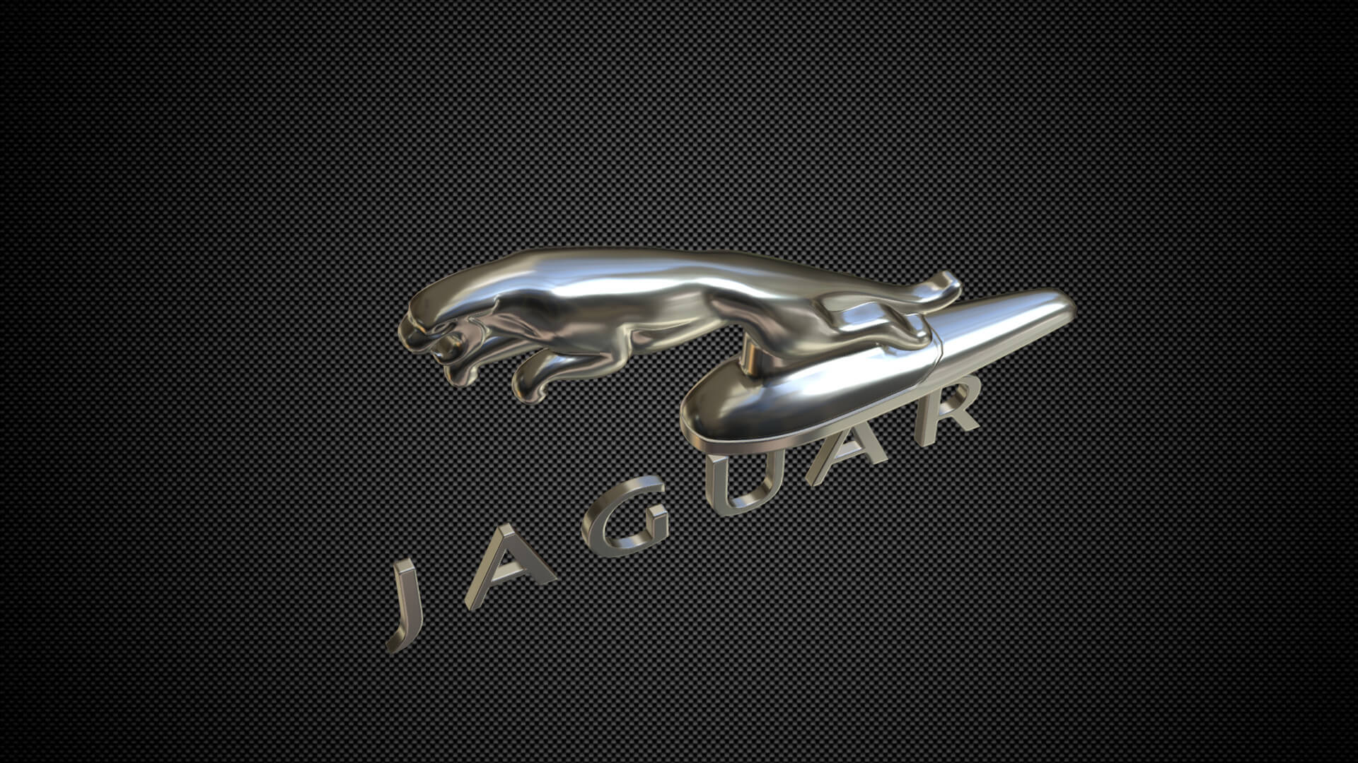 Jaguar Logo - 3D Model by 3d_logoman