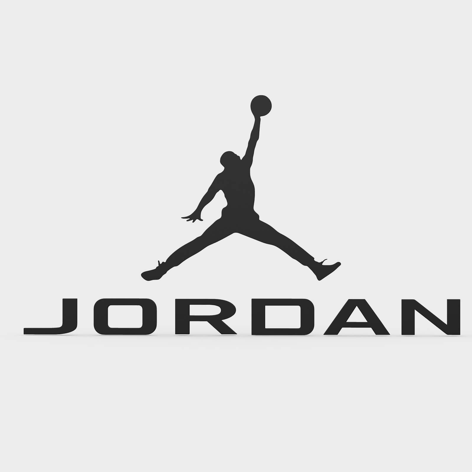 Jordan Logo - 3D Model by 3d_logoman