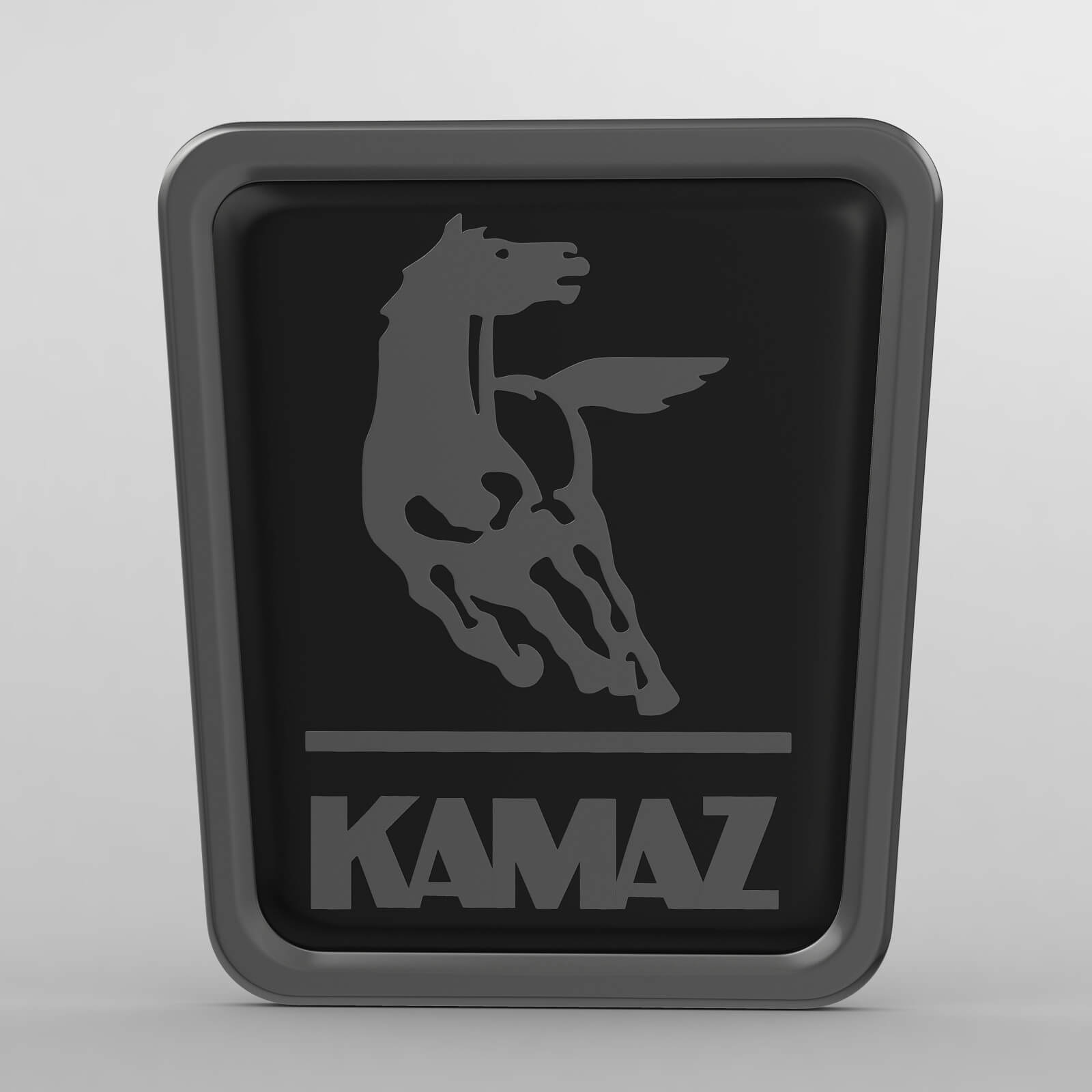 Kamaz Logo - 3D Model by 3d_logoman