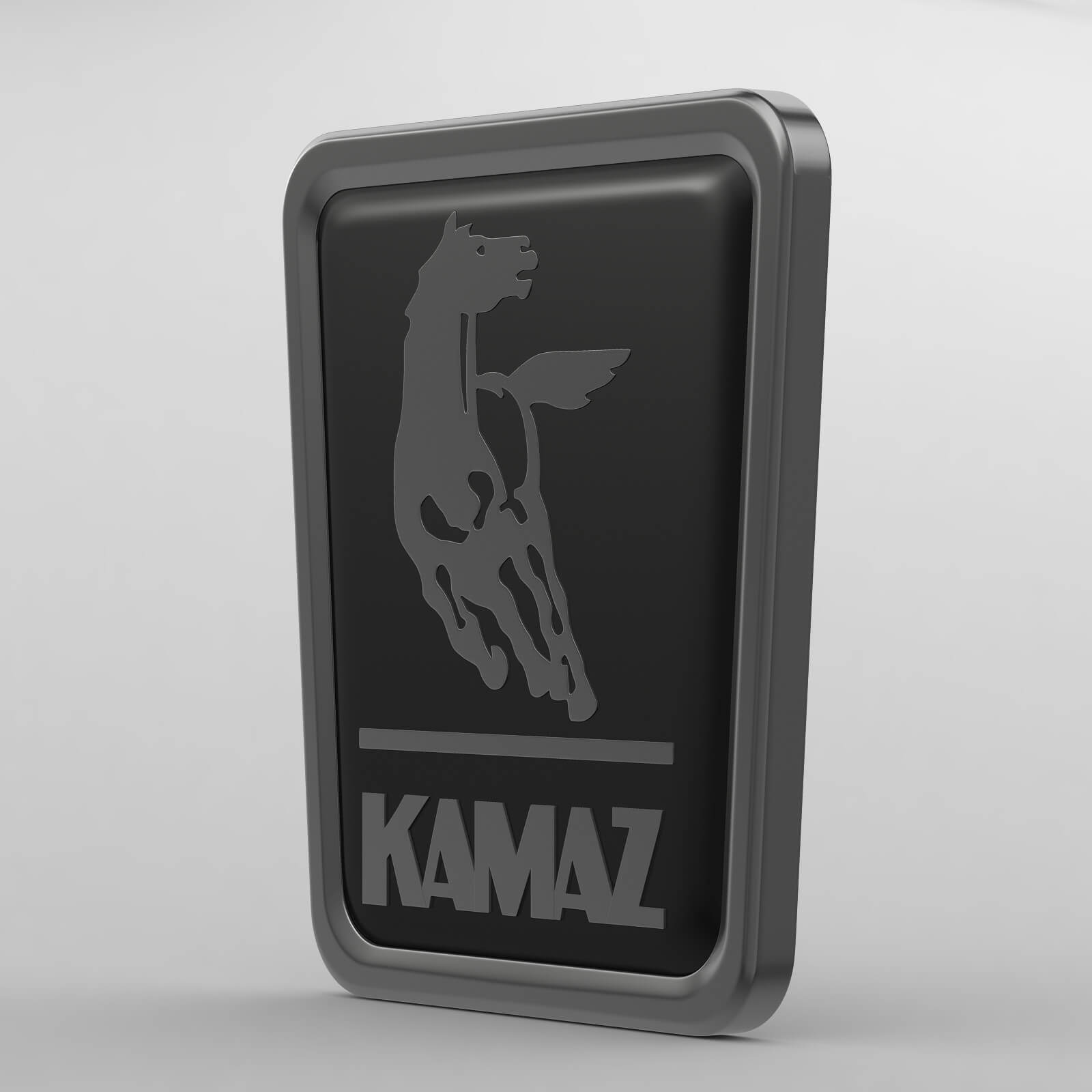 Kamaz Logo - 3D Model by 3d_logoman