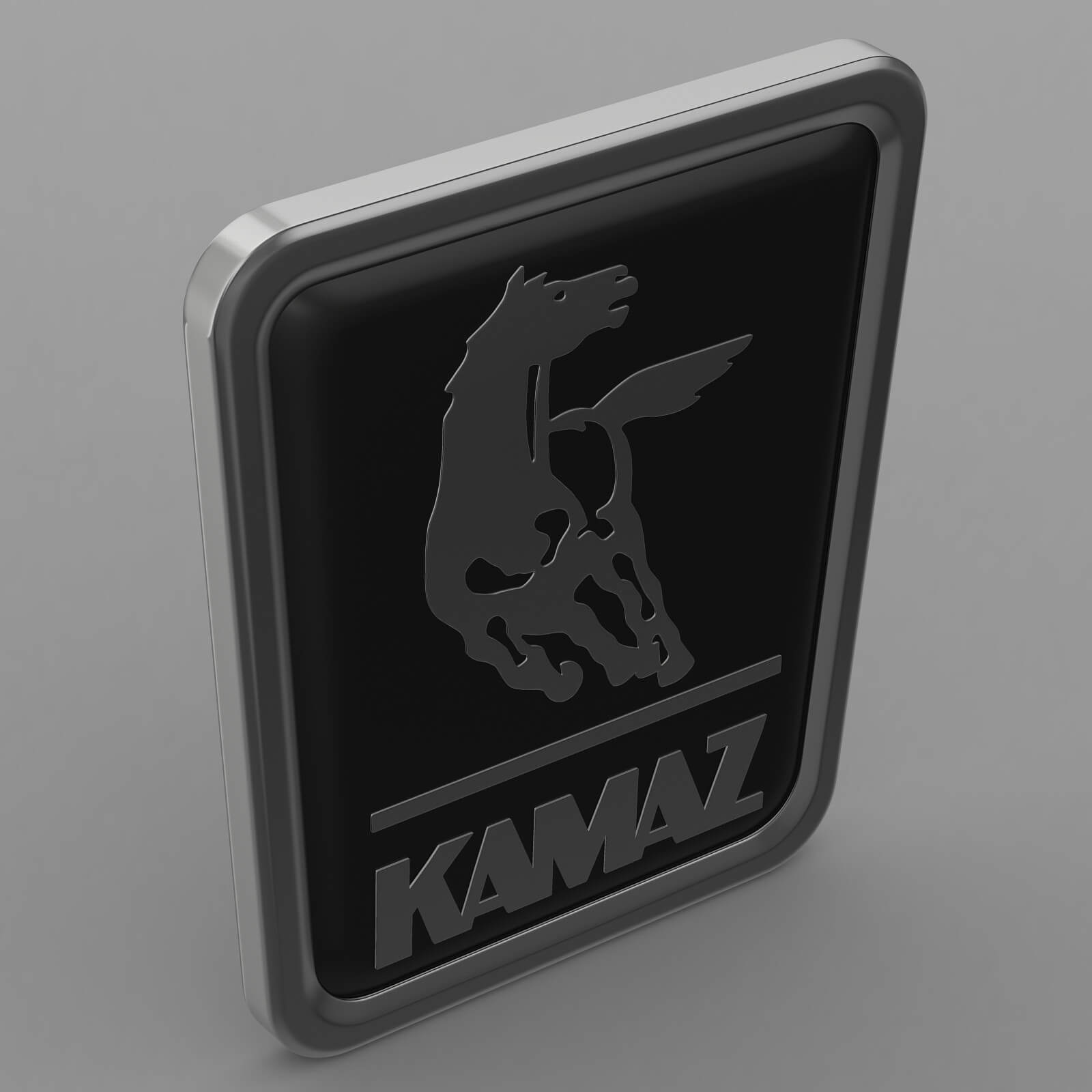 Kamaz Logo - 3D Model by 3d_logoman