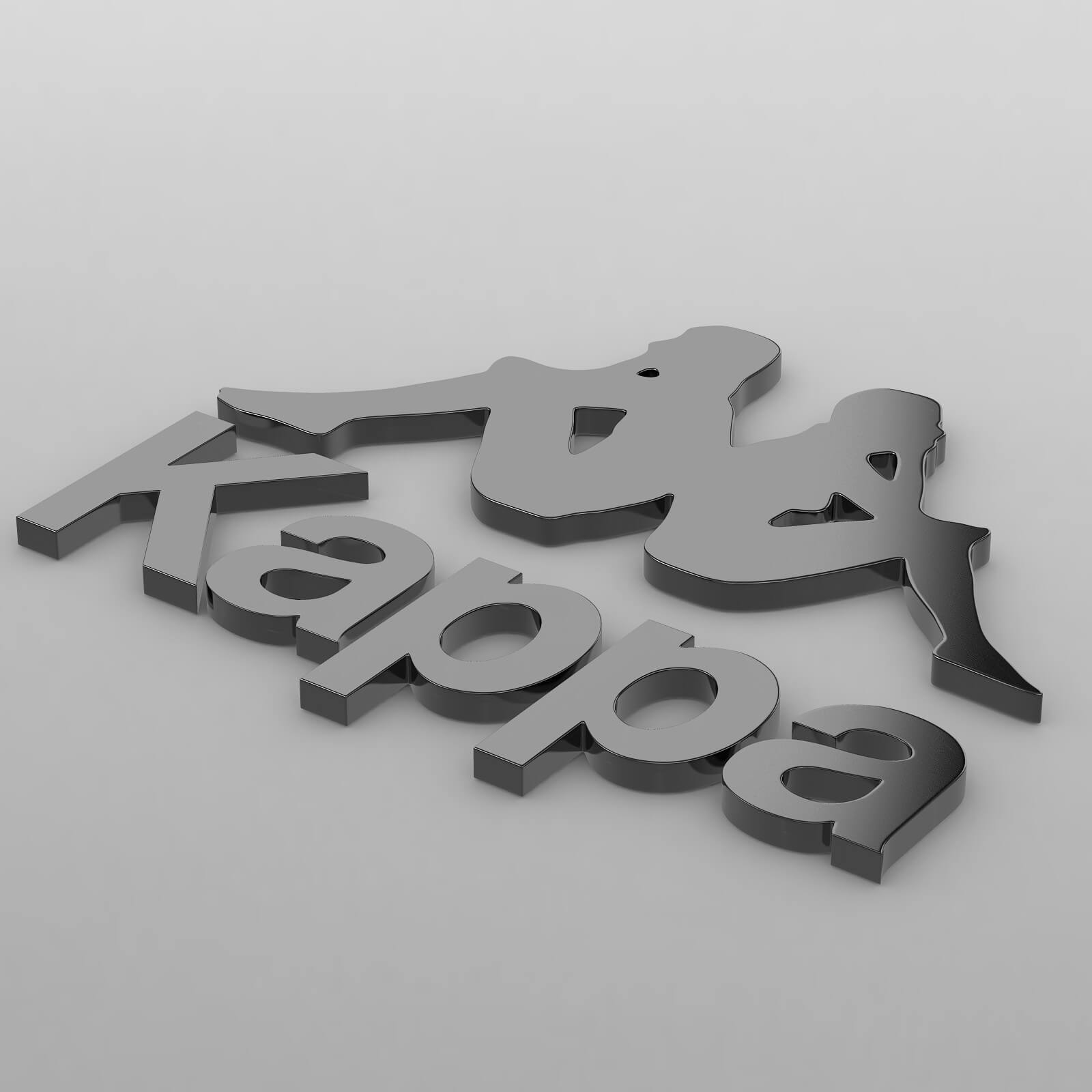 Kappa Logo - 3D Model by 3d_logoman