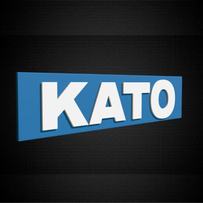 Kato Logo - 3D Model by 3d_logoman