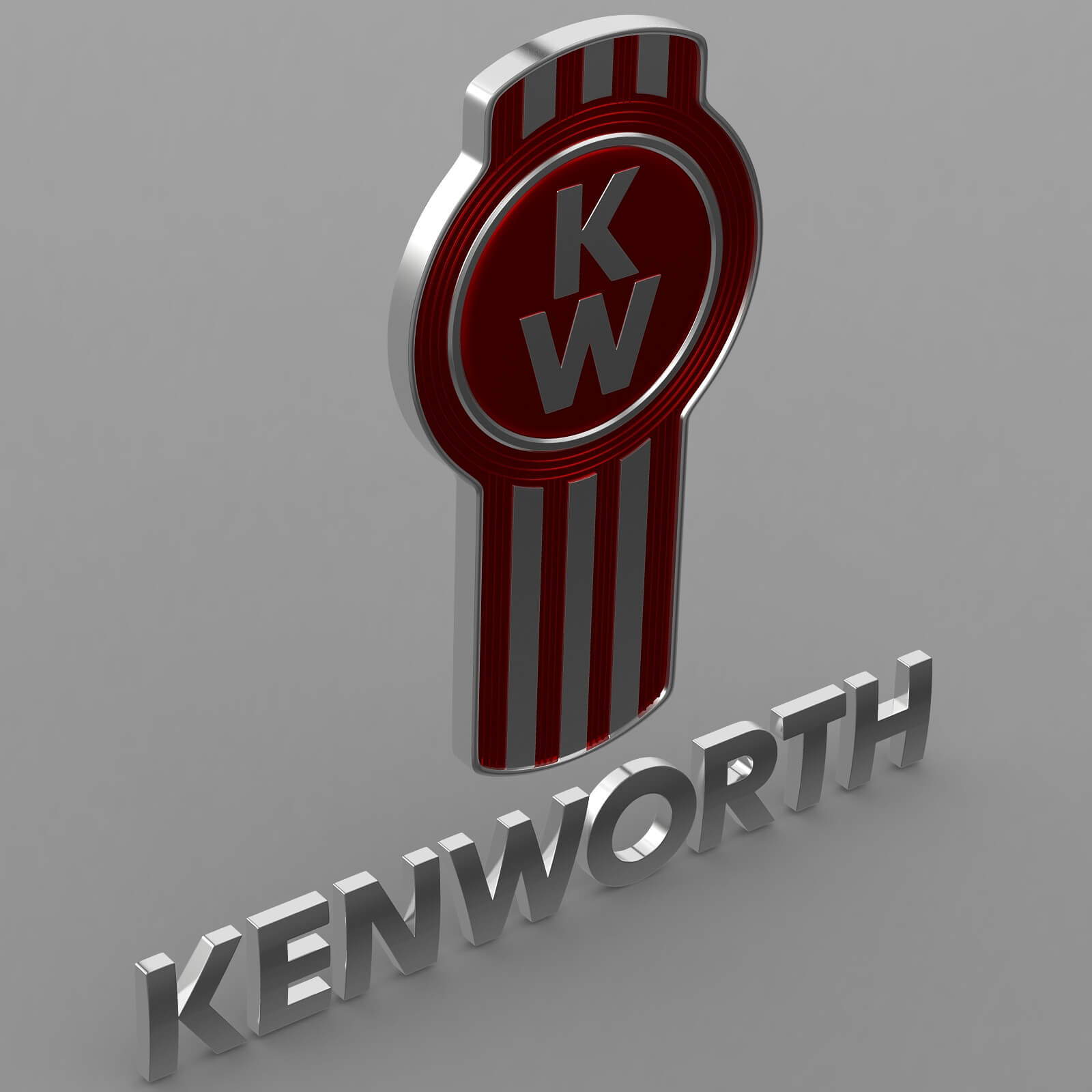 Kenworth Logo - 3D Model by 3d_logoman