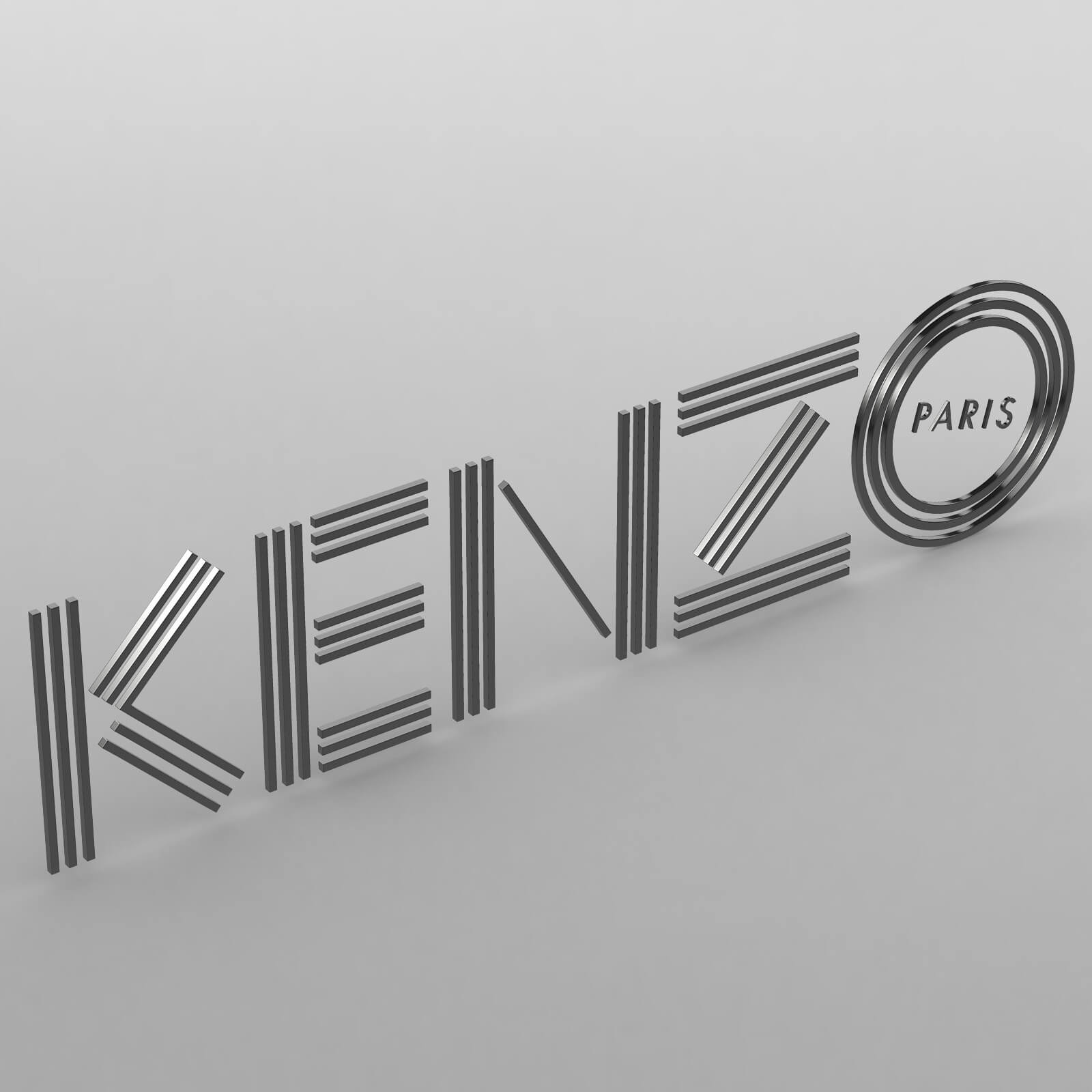 Kenzo Logo - 3D Print Model by 3d_logoman
