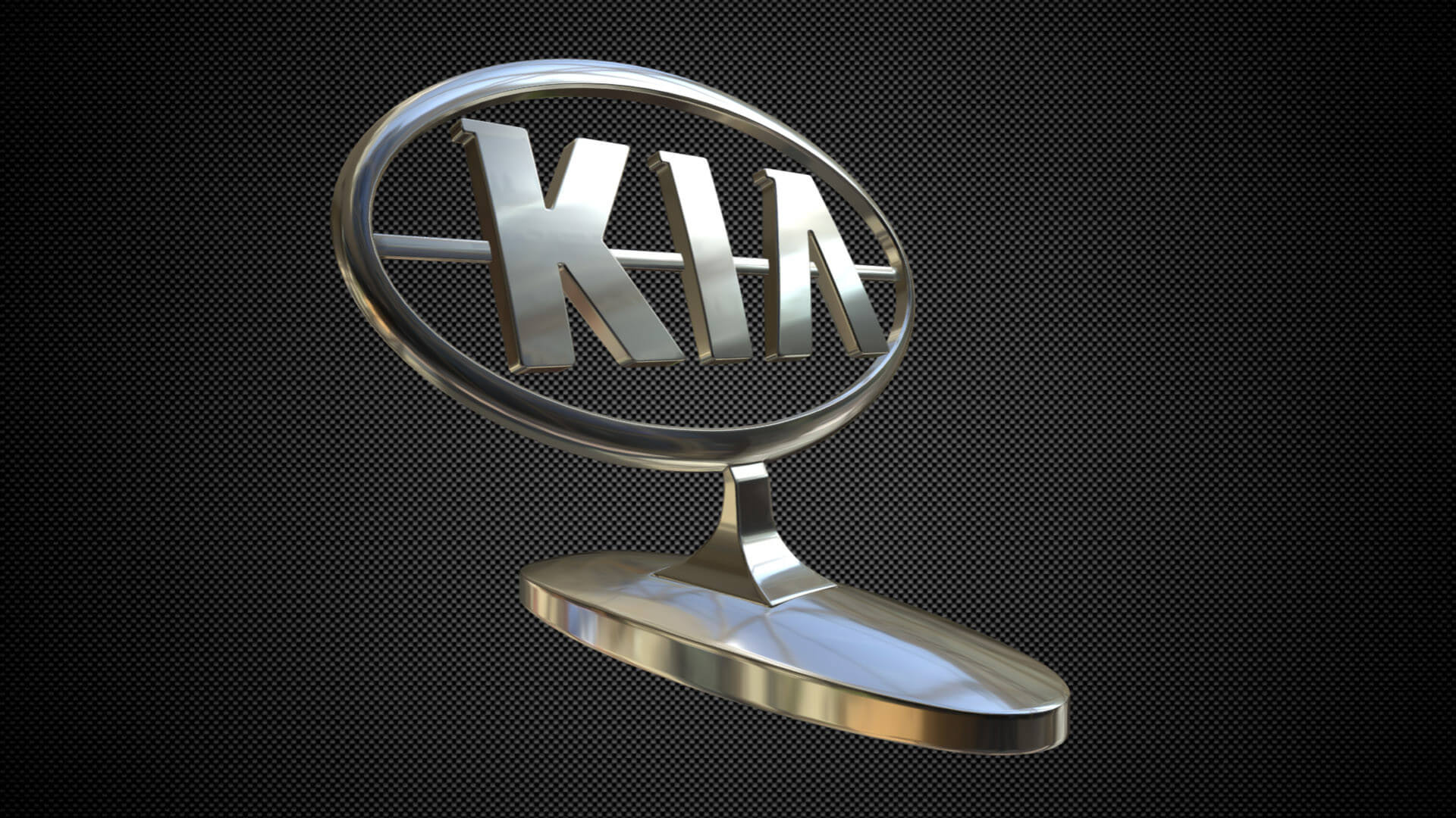Kia Logo - 3D Model by 3d_logoman