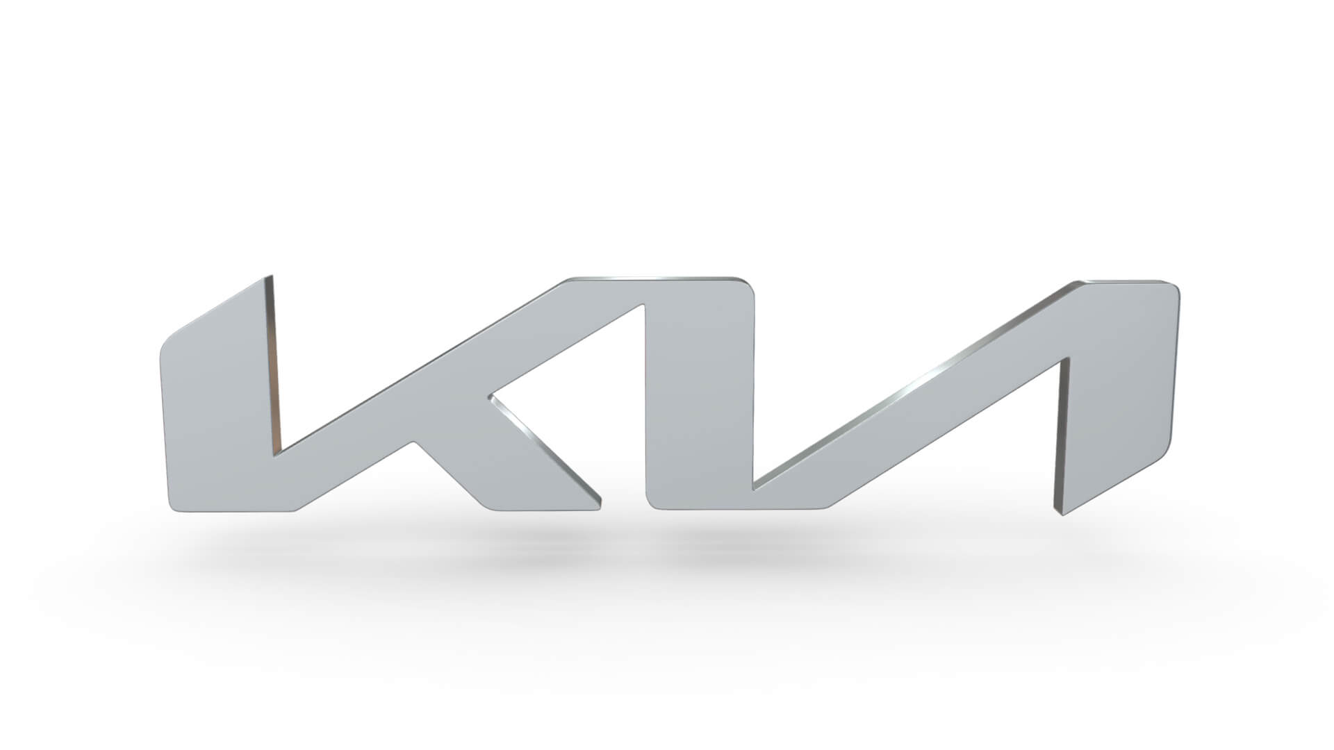 Kia New Logo - 3D Model by 3d_logoman