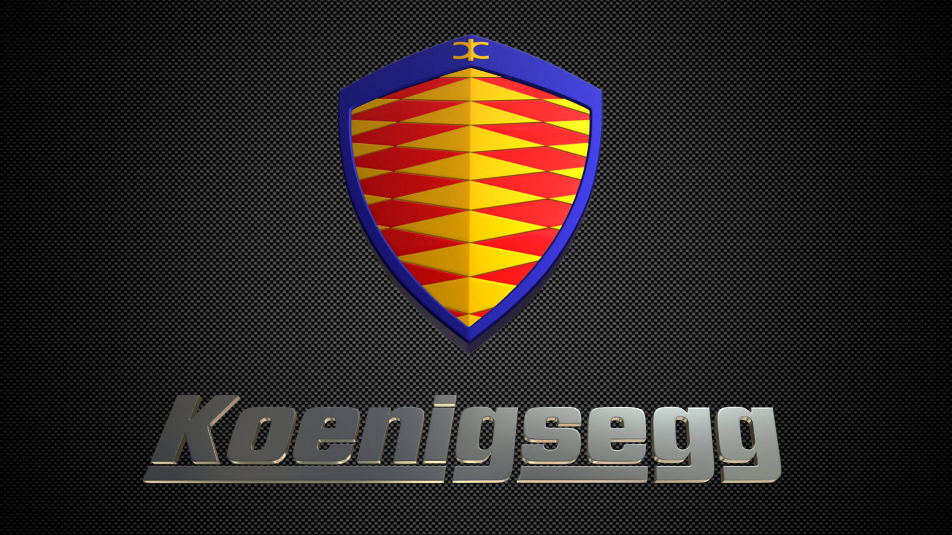 Koenigsegg Logo - 3D Model by 3d_logoman