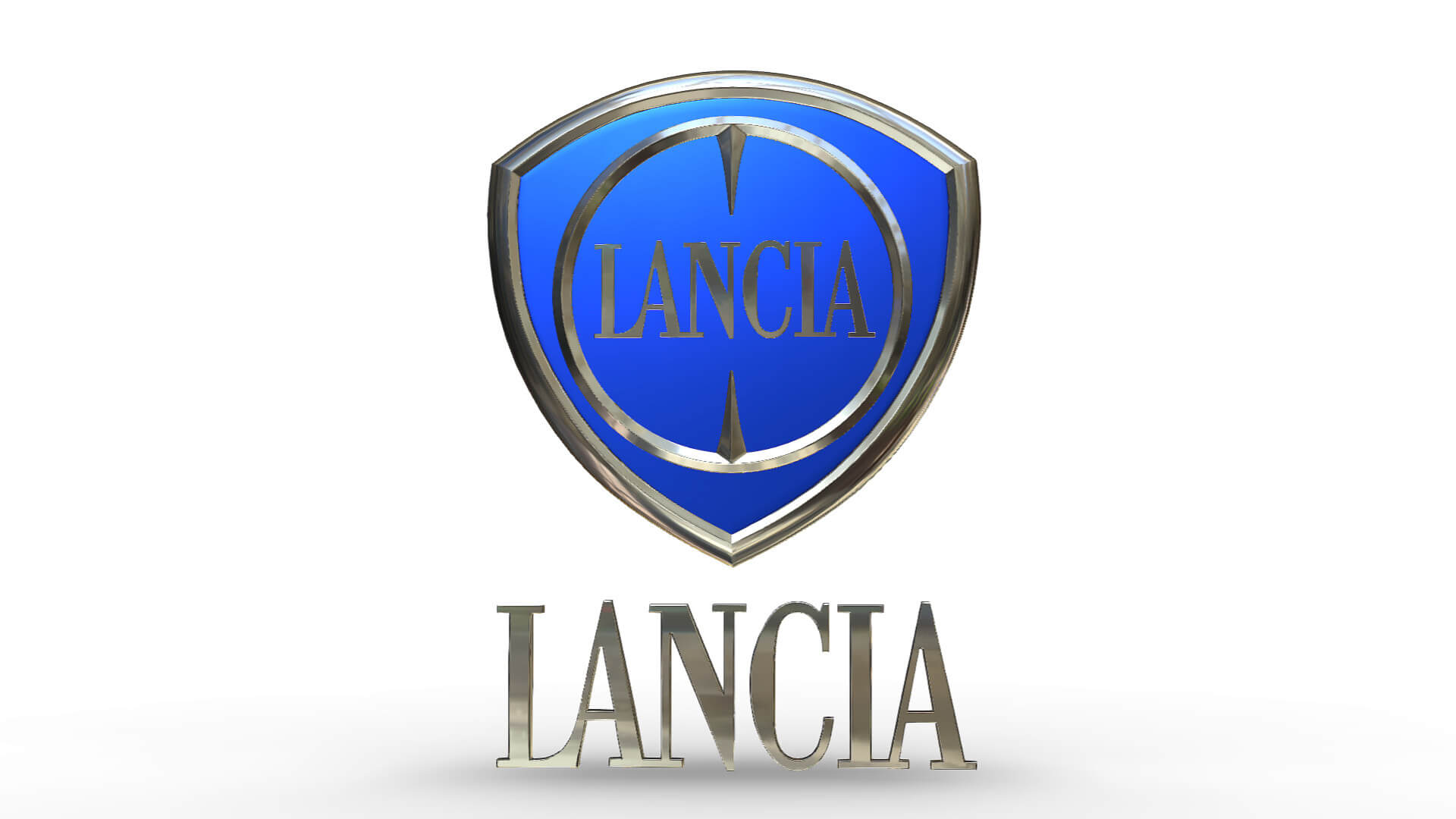 Lancia Logo - 3D Model by 3d_logoman