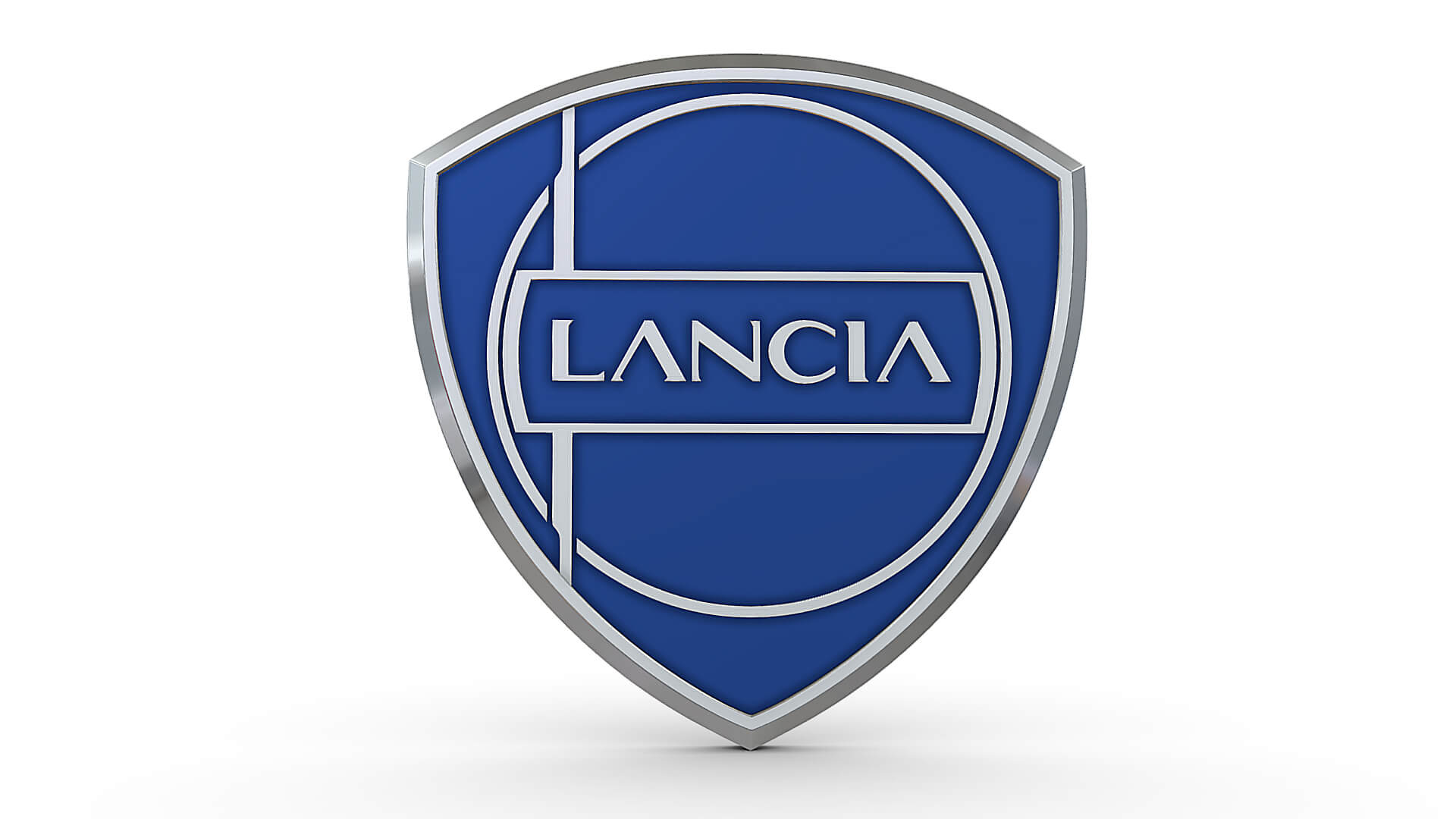 Lancia New Logo - 3D Model by 3d_logoman