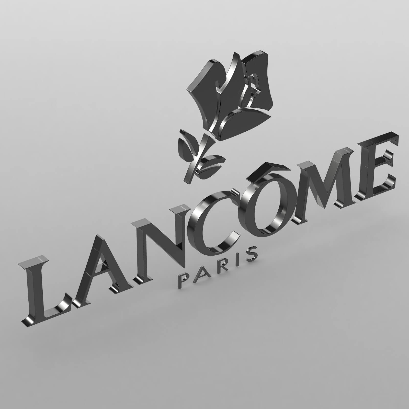 Lancome Logo - 3D Model by 3d_logoman