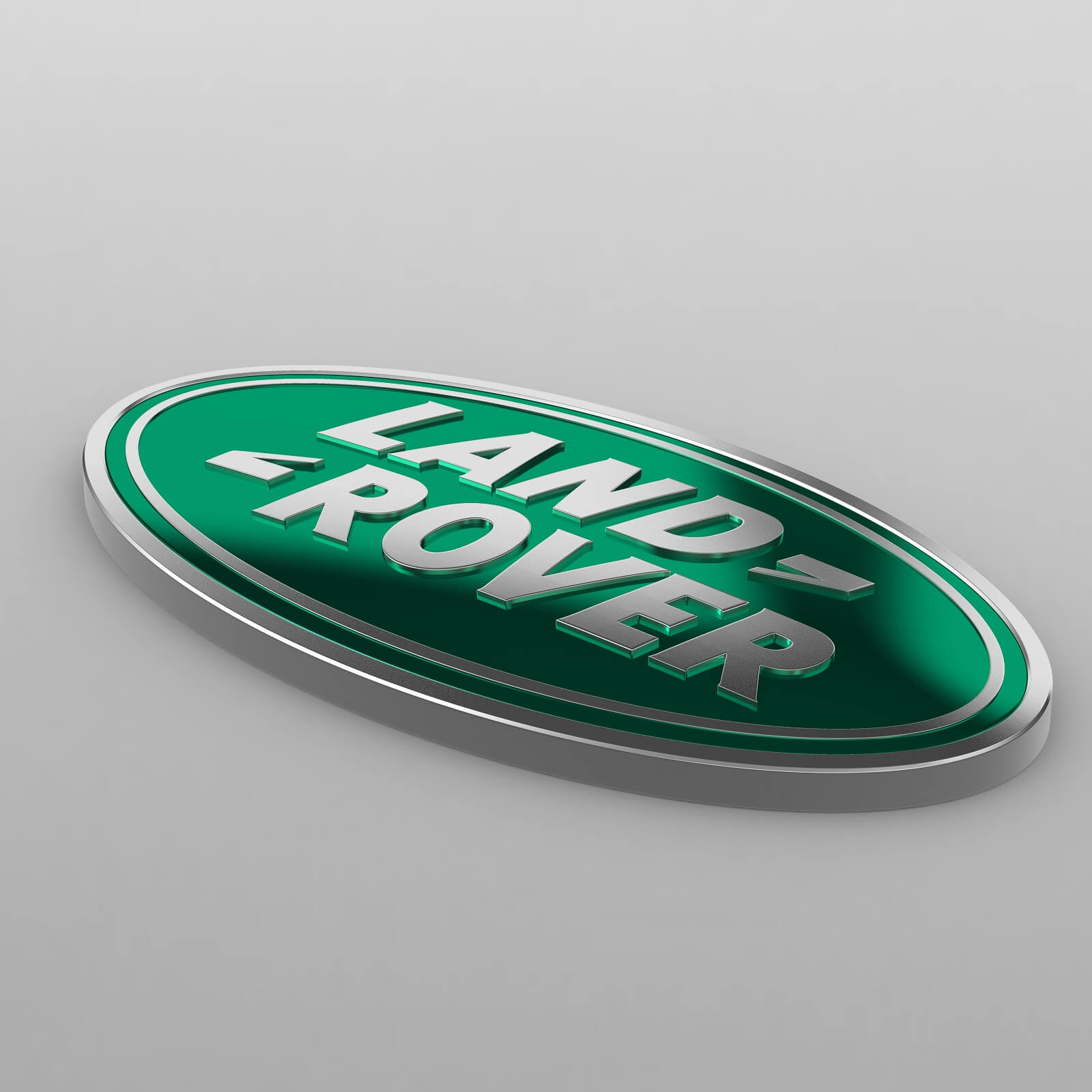 Land Rover Logo - 3D Model by 3d_logoman