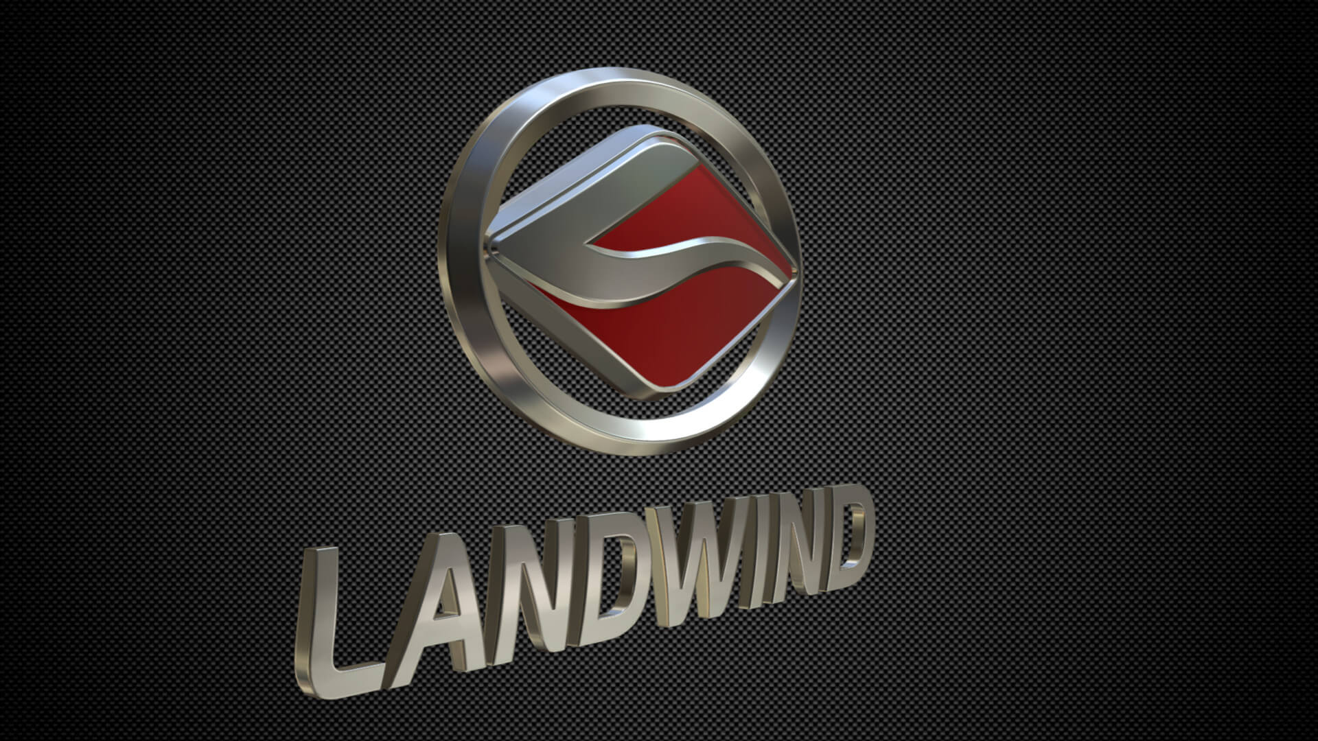 Landwind Logo - 3D Model by 3d_logoman