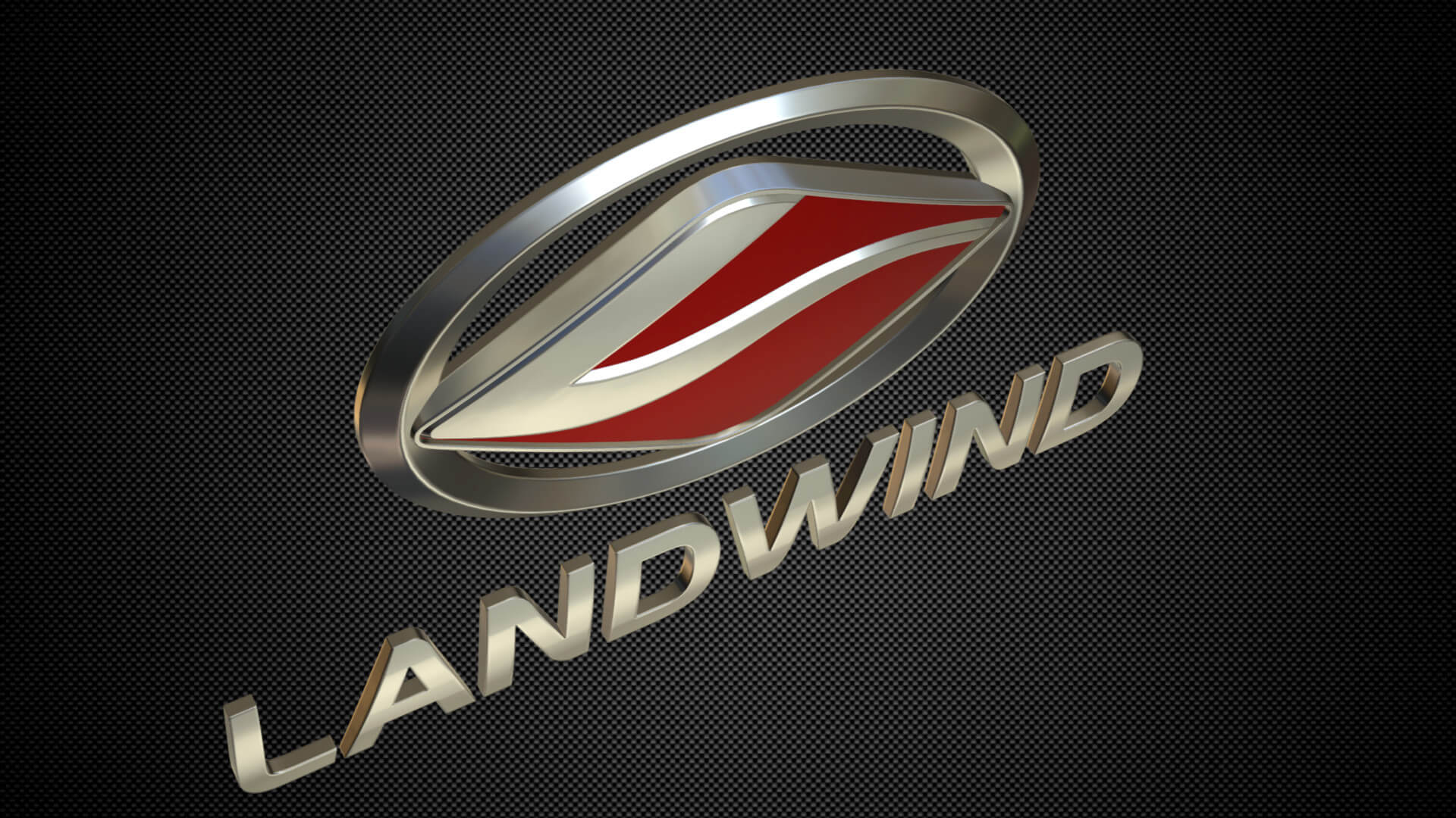 Landwind Logo - 3D Model by 3d_logoman