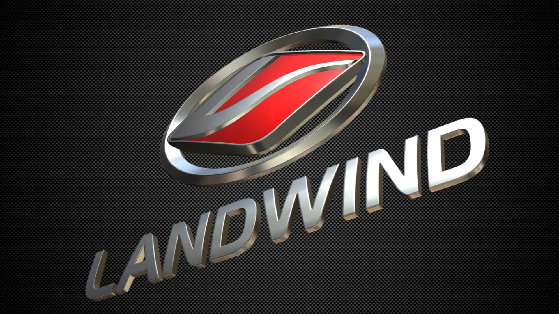 Landwind Logo - 3D Model by 3d_logoman