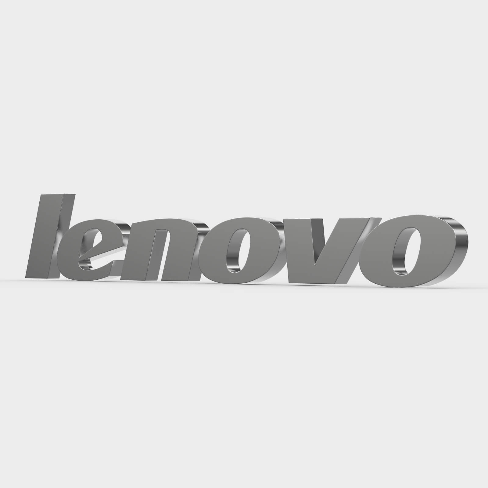Lenovo Logo - 3D Model by 3d_logoman