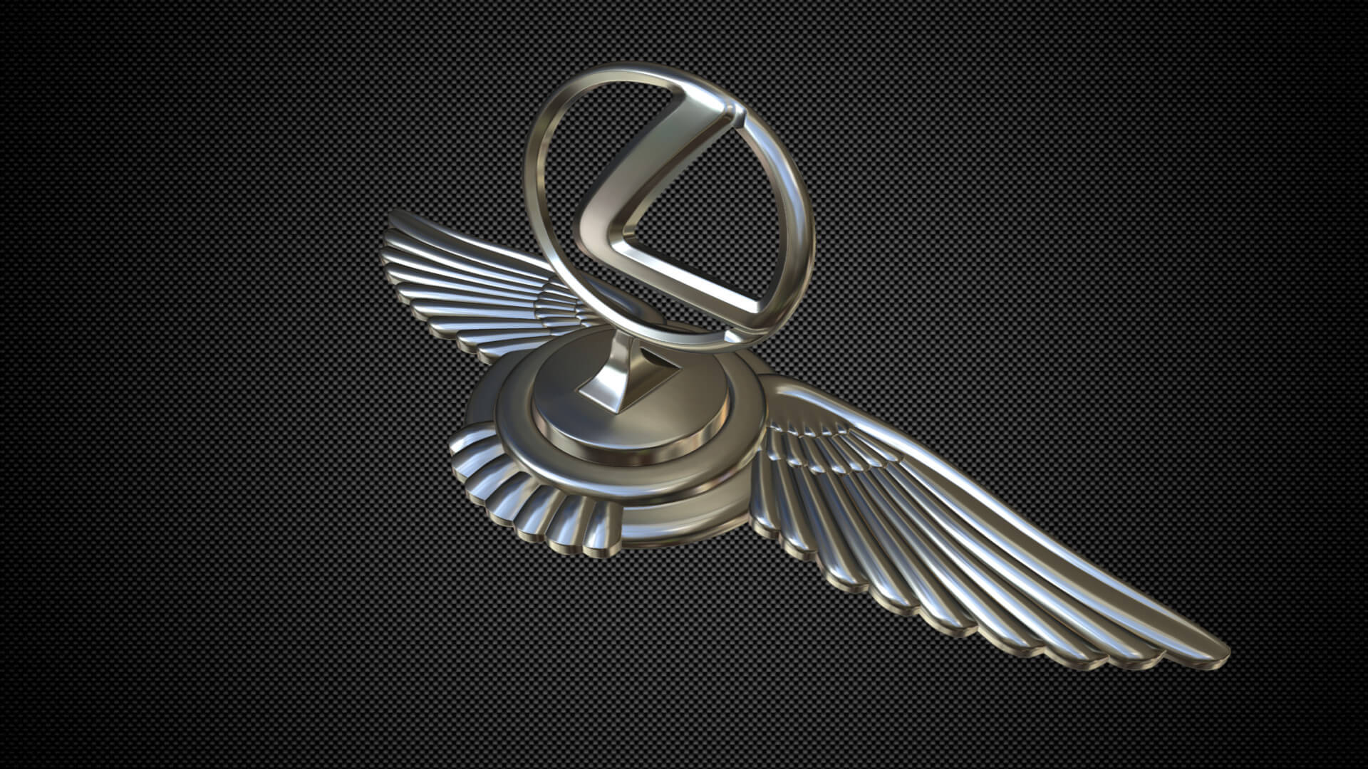 Lexus Logo - 3D Model by 3d_logoman