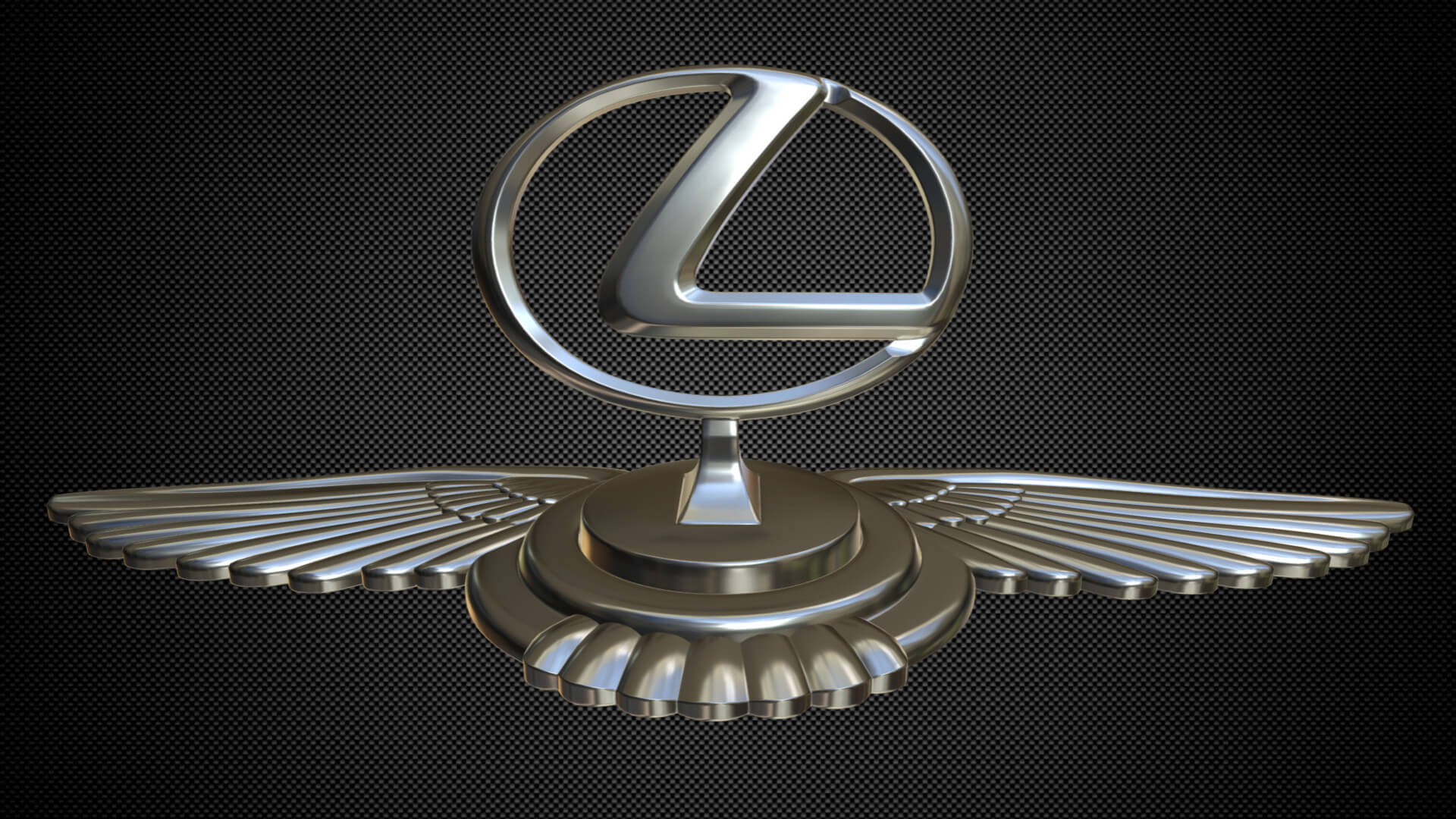 Lexus Logo - 3D Model by 3d_logoman