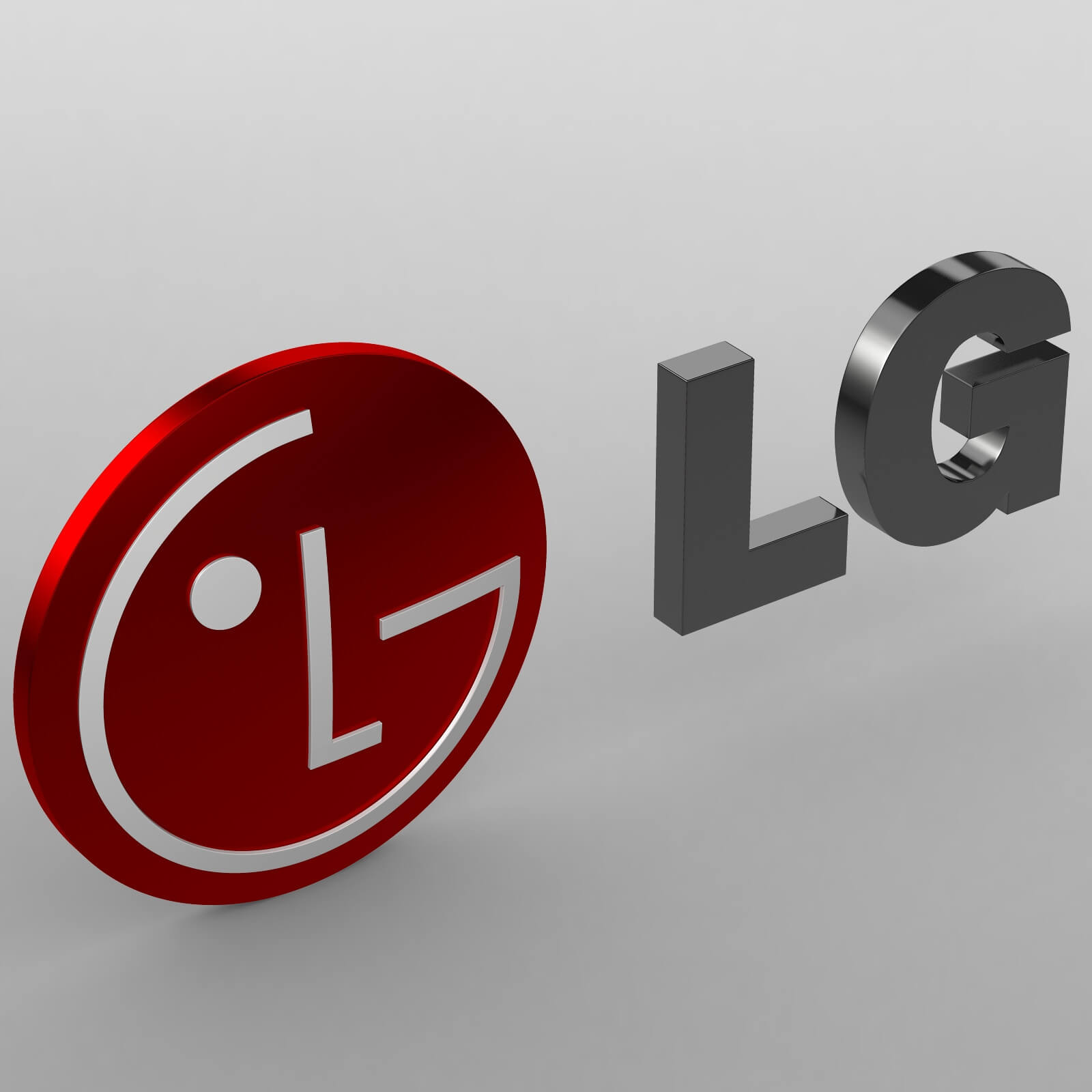 LG Logo - 3D Model by 3d_logoman
