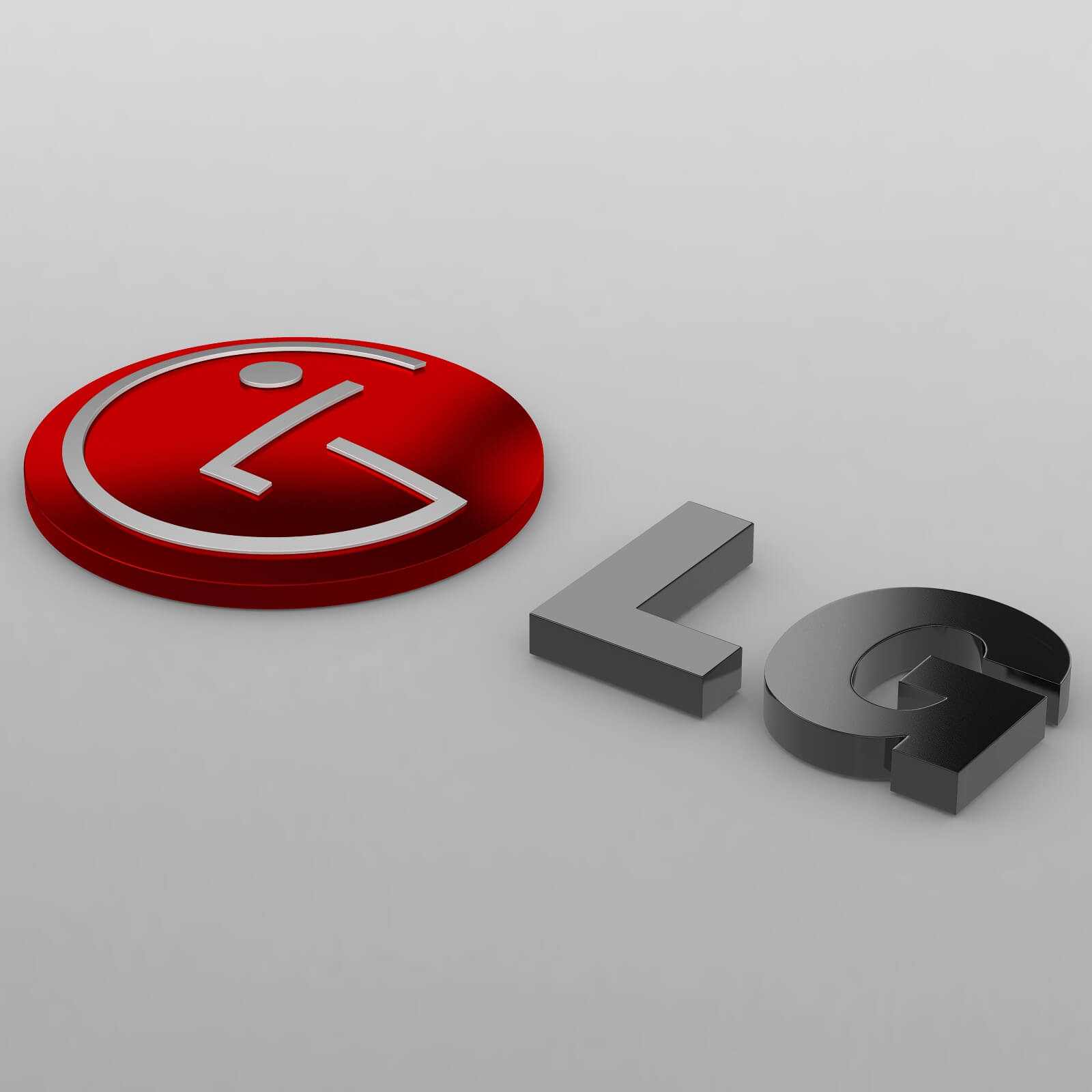 LG Logo - 3D Model by 3d_logoman