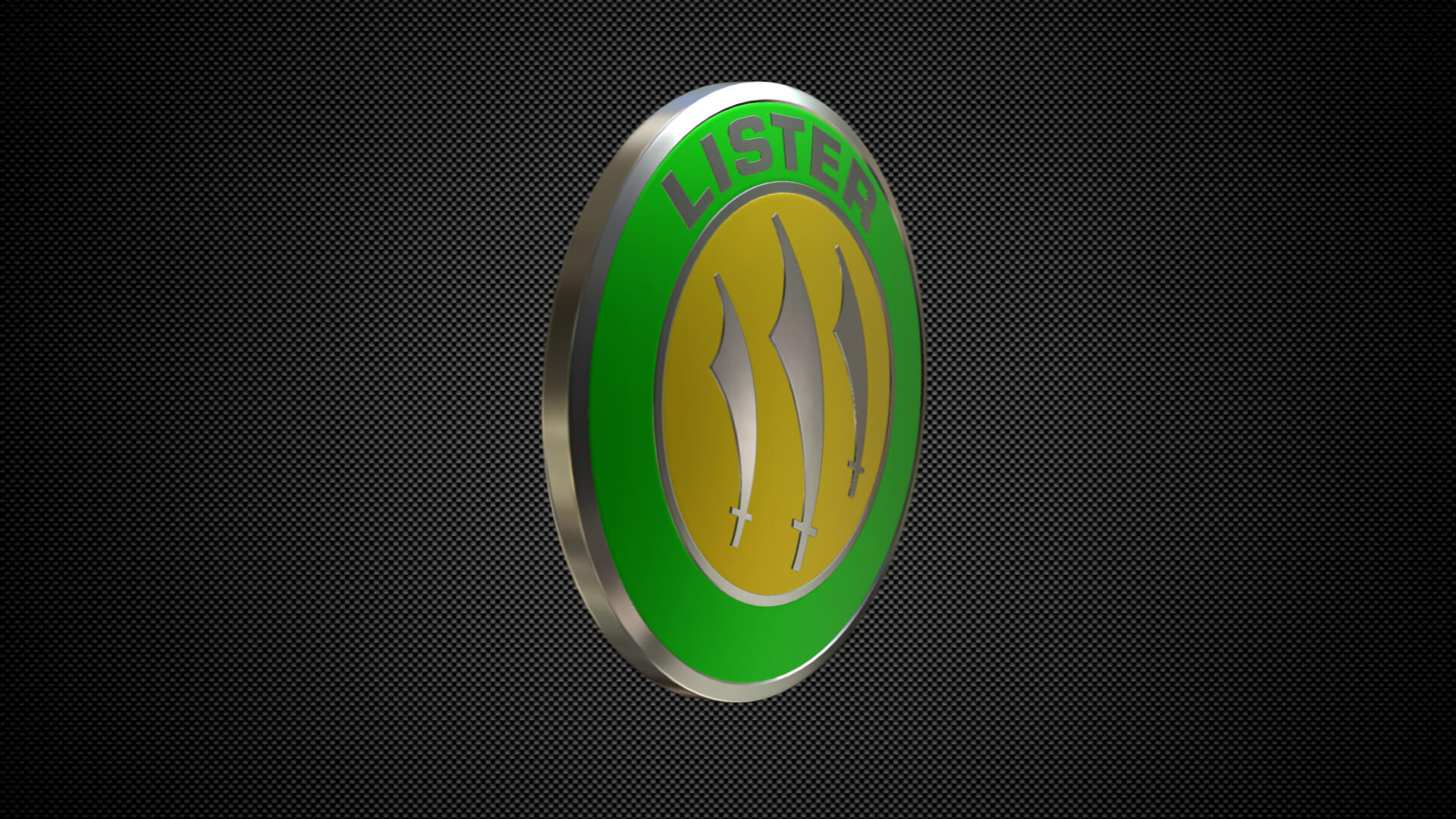 Lister Logo - 3D Model by 3d_logoman