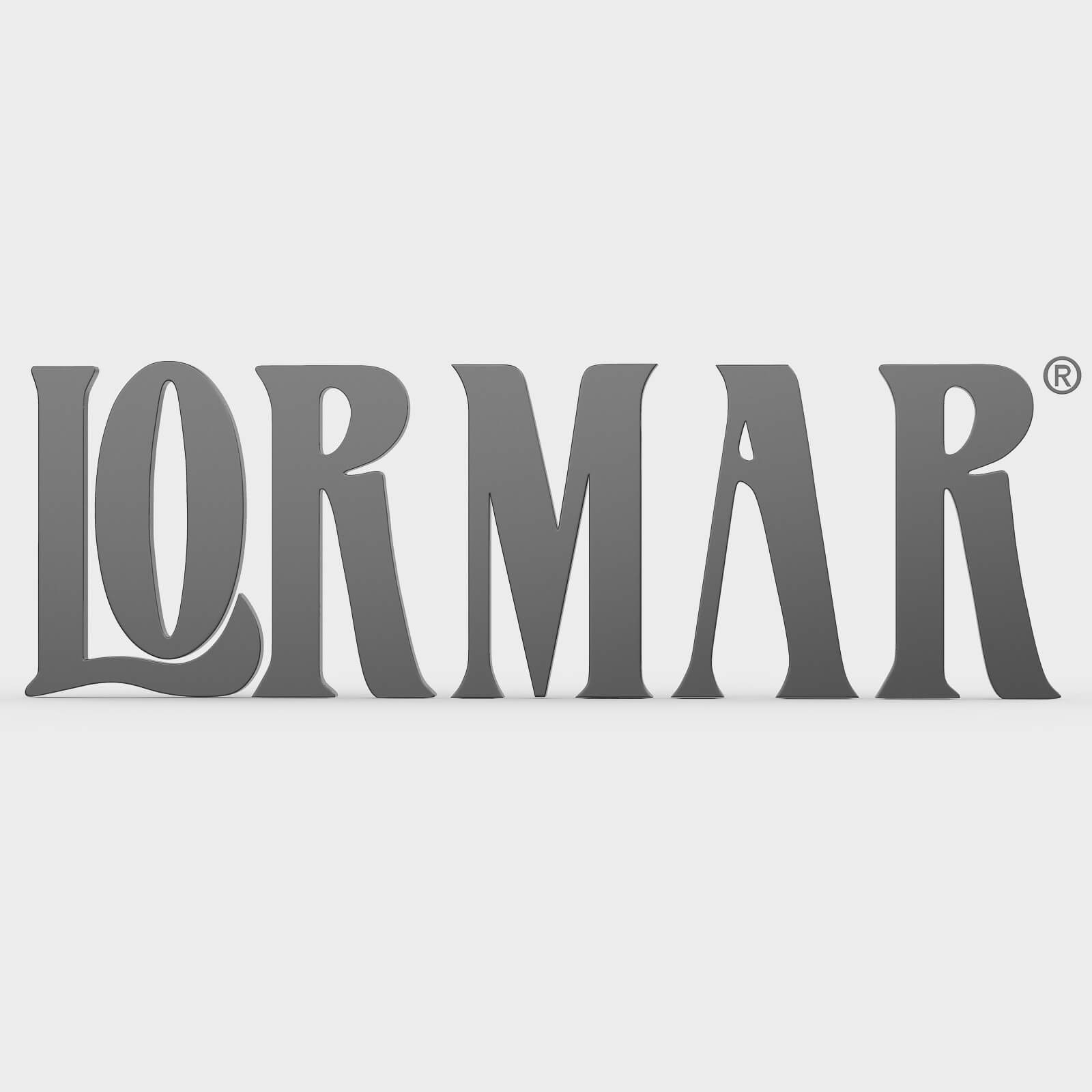 Lormar Logo - 3D Model by 3d_logoman